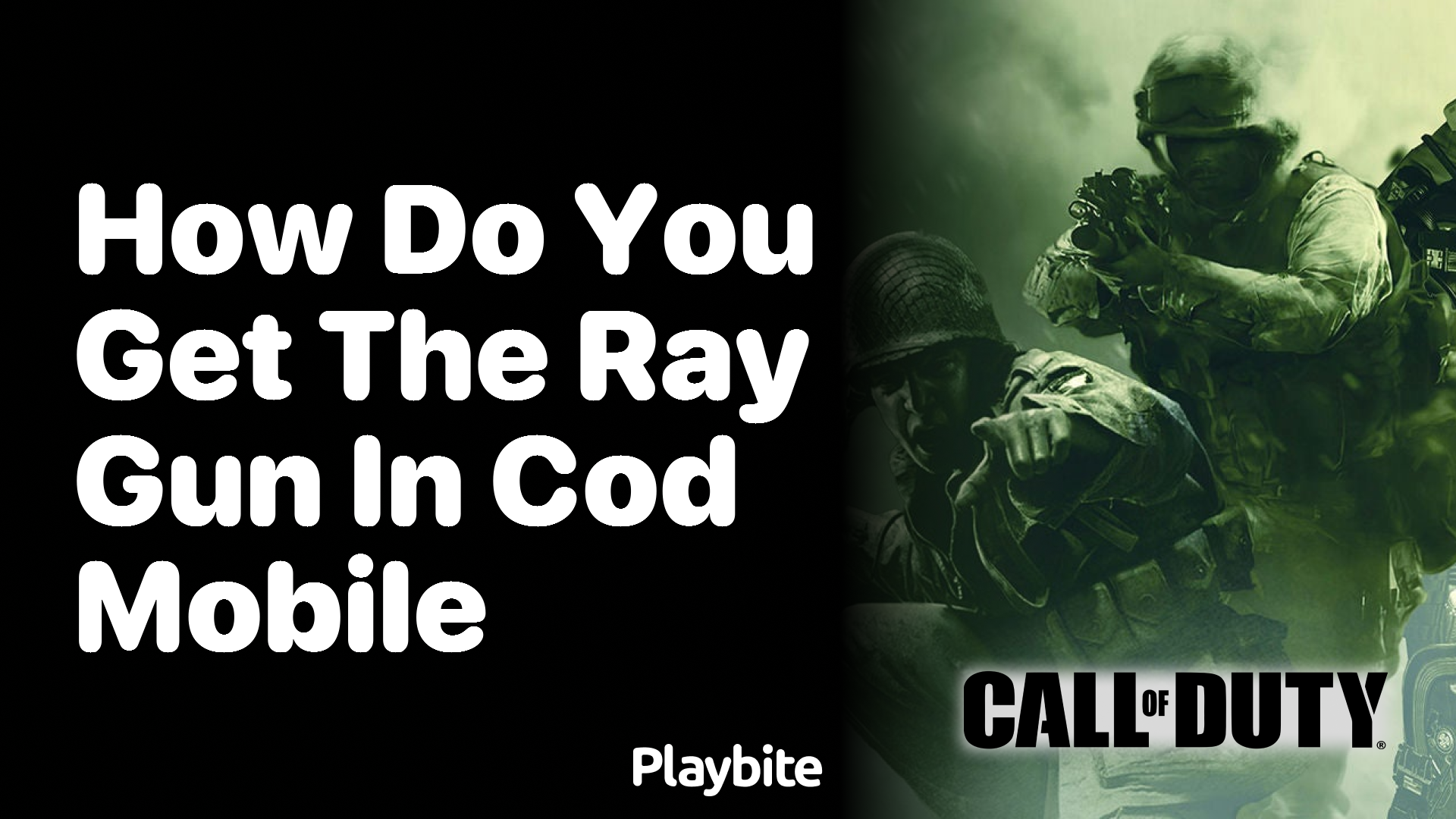 How Do You Get the Ray Gun in COD Mobile? - Playbite