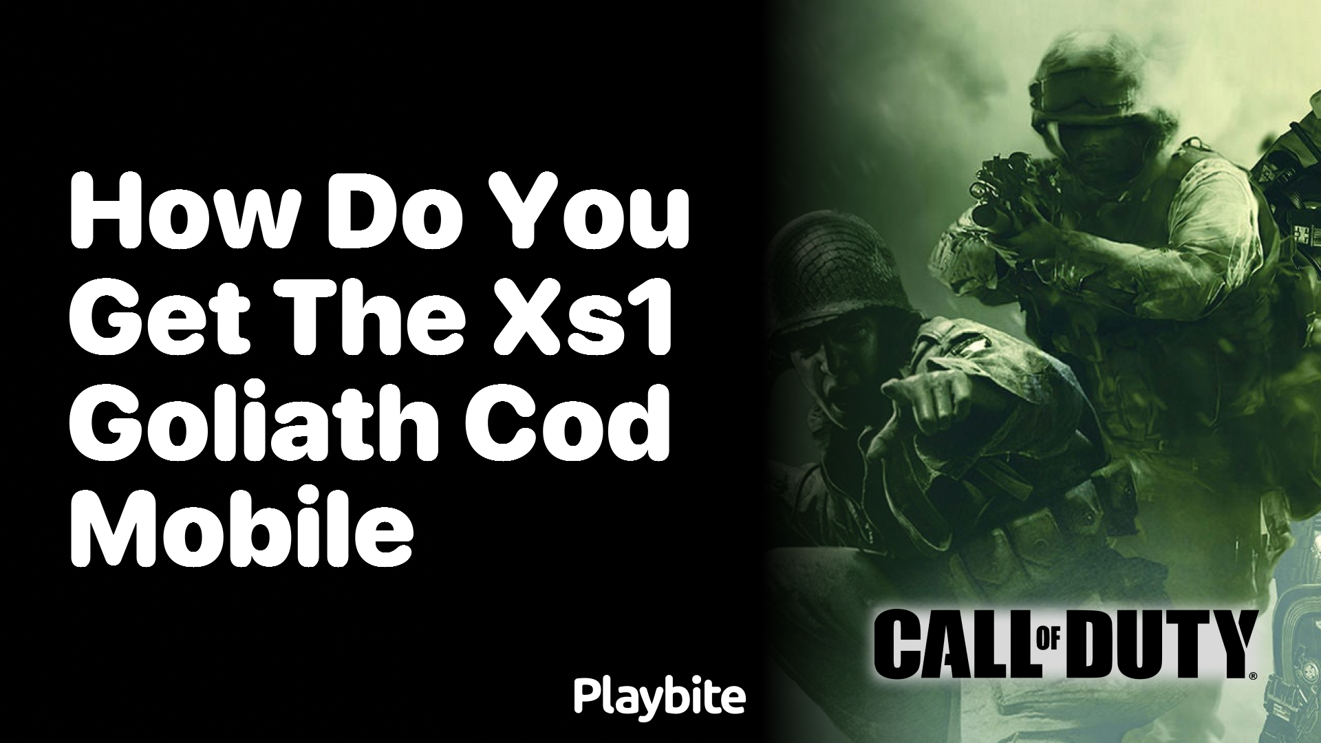How Do You Get the XS1 Goliath in COD Mobile? - Playbite