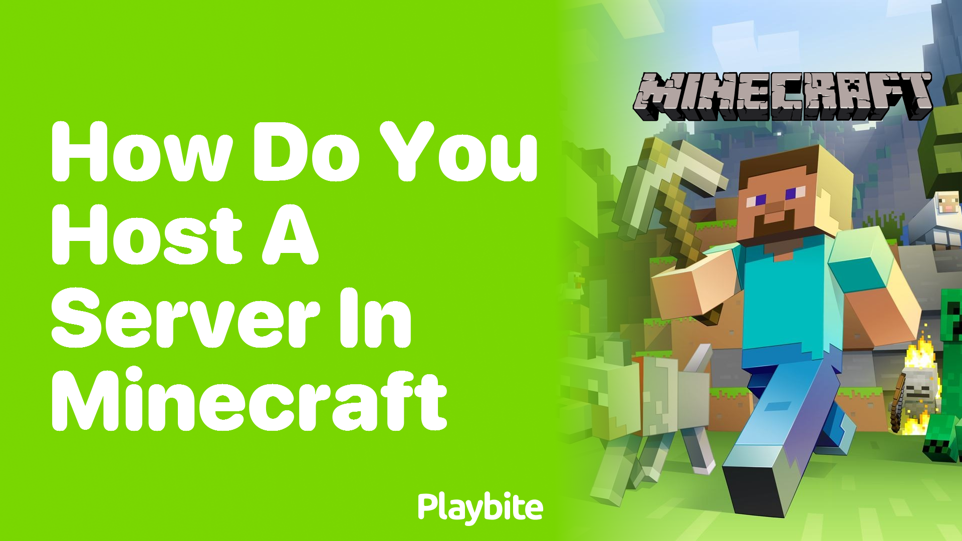 How Do You Host a Server in Minecraft? - Playbite