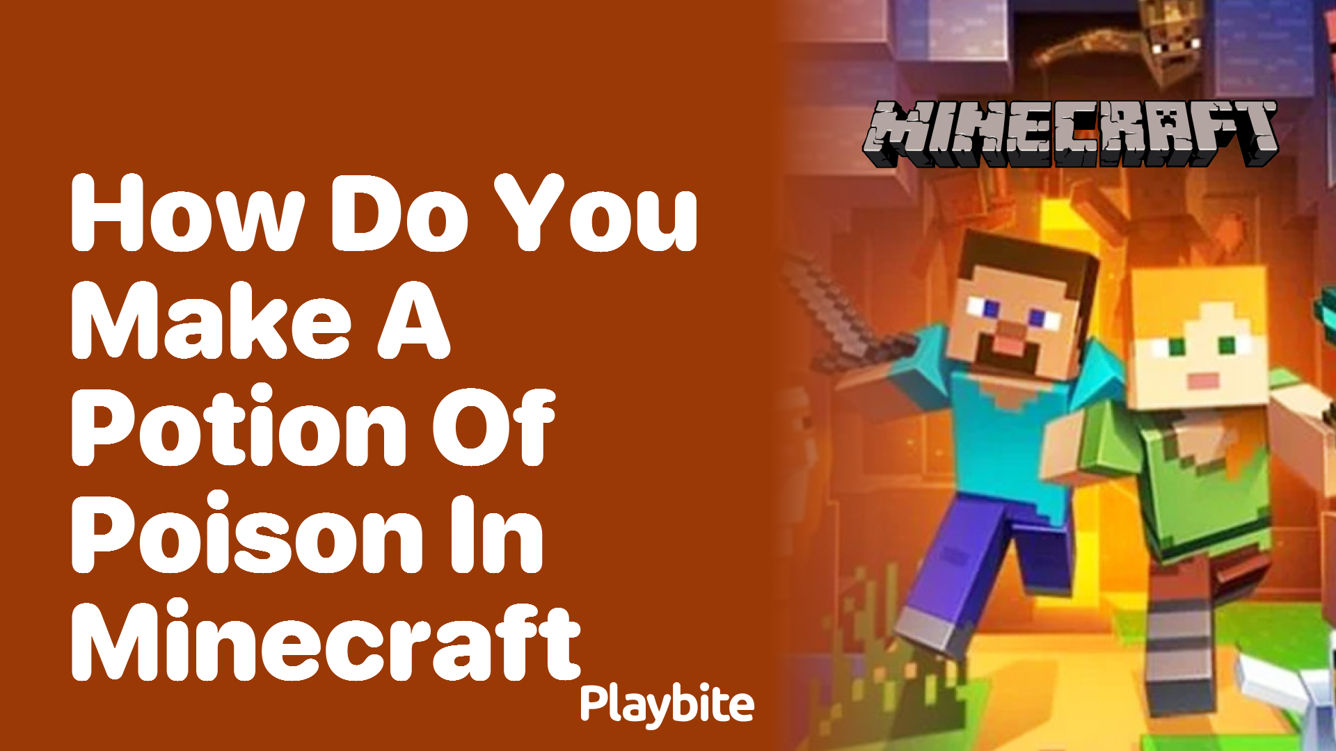 How Do You Make a Potion of Poison in Minecraft? - Playbite