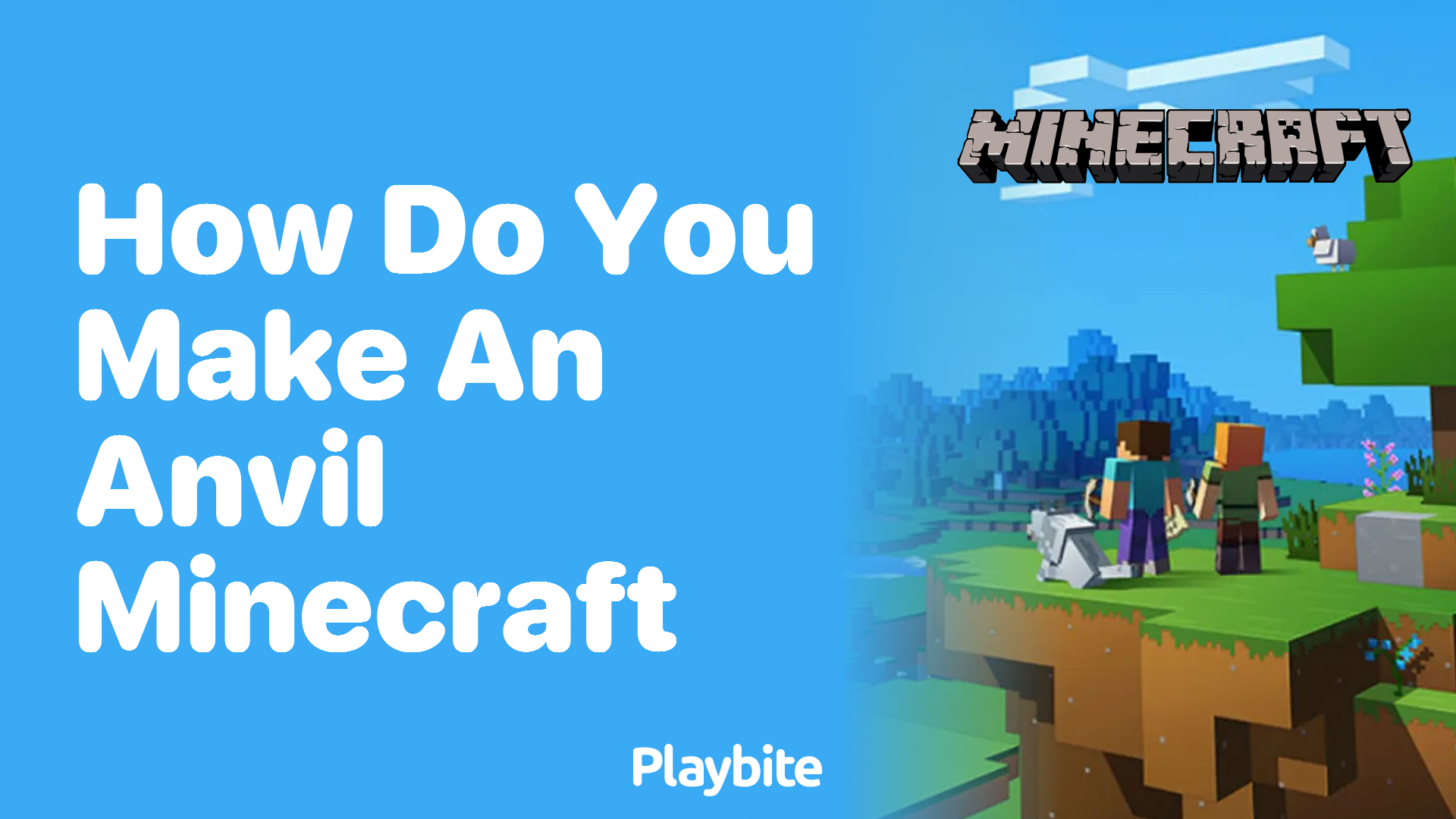 How Do You Make an Anvil in Minecraft? - Playbite