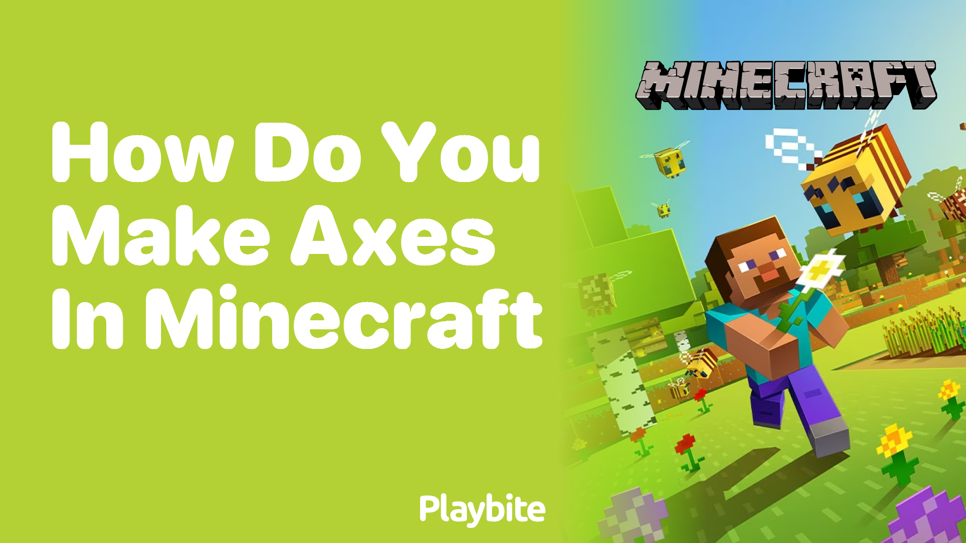 How Do You Make Axes in Minecraft? A Quick Guide - Playbite
