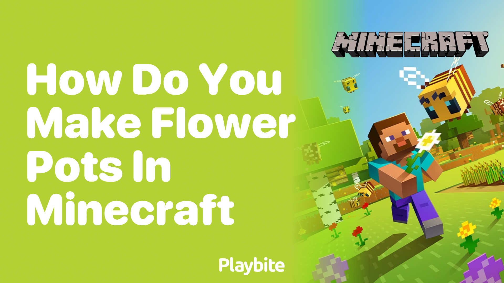 How Do You Make Flower Pots in Minecraft? - Playbite