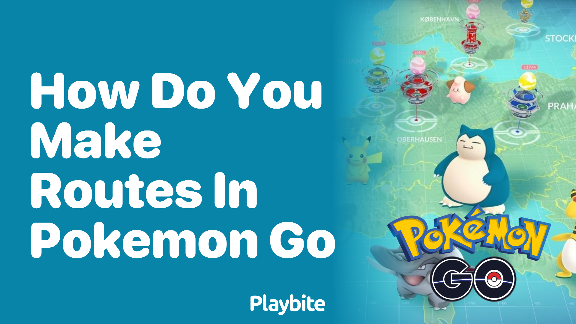 How Do You Make Routes in Pokemon GO? - Playbite