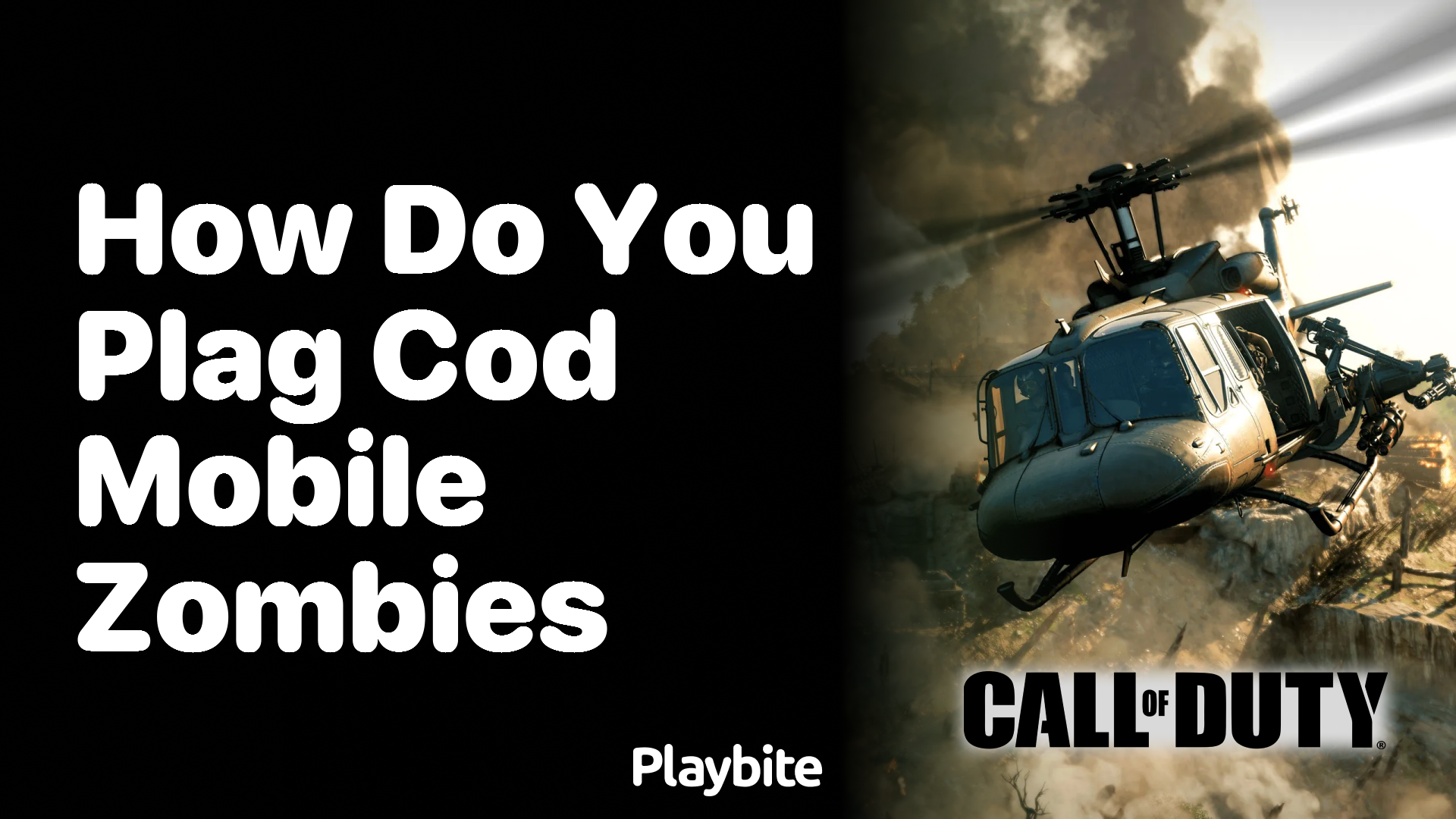 How Do You Play COD Mobile Zombies? - Playbite