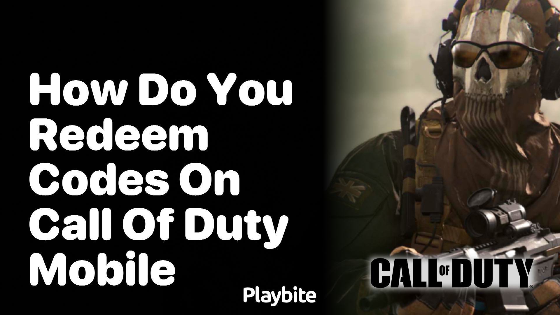 How do You Redeem Codes on Call of Duty Mobile? - Playbite