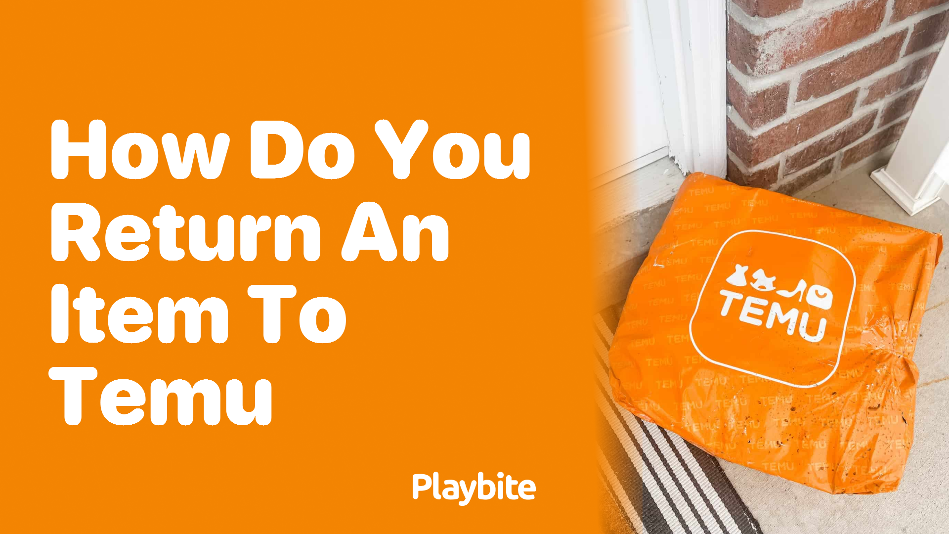 How Do You Return an Item to Temu? Find Out Here! - Playbite