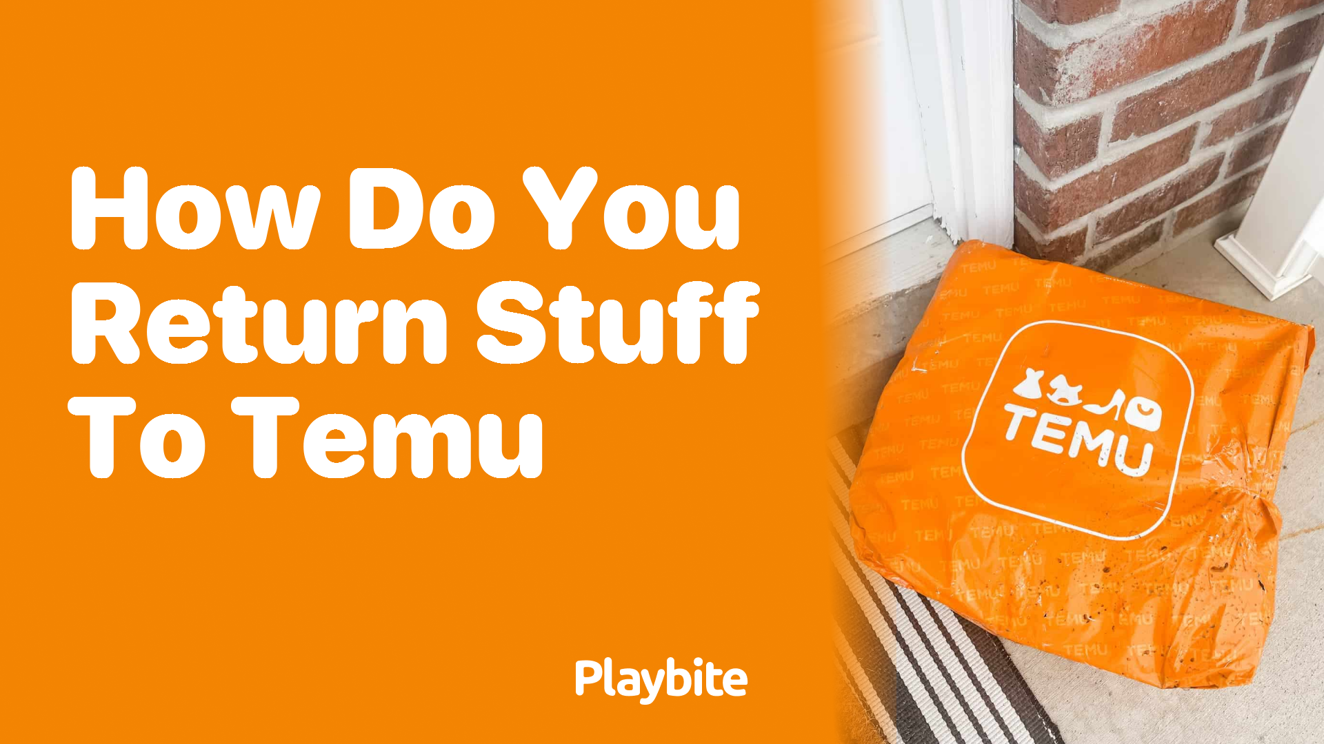 How do you return stuff to Temu? - Playbite