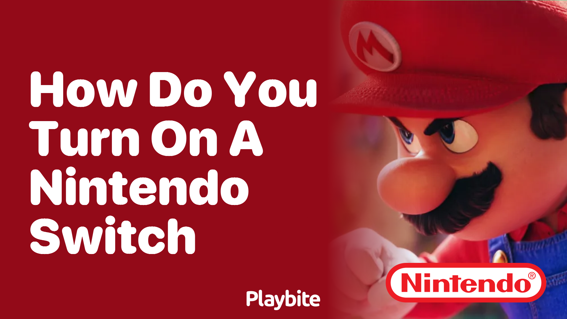 How Do You Turn On a Nintendo Switch? Let's Power Up! - Playbite