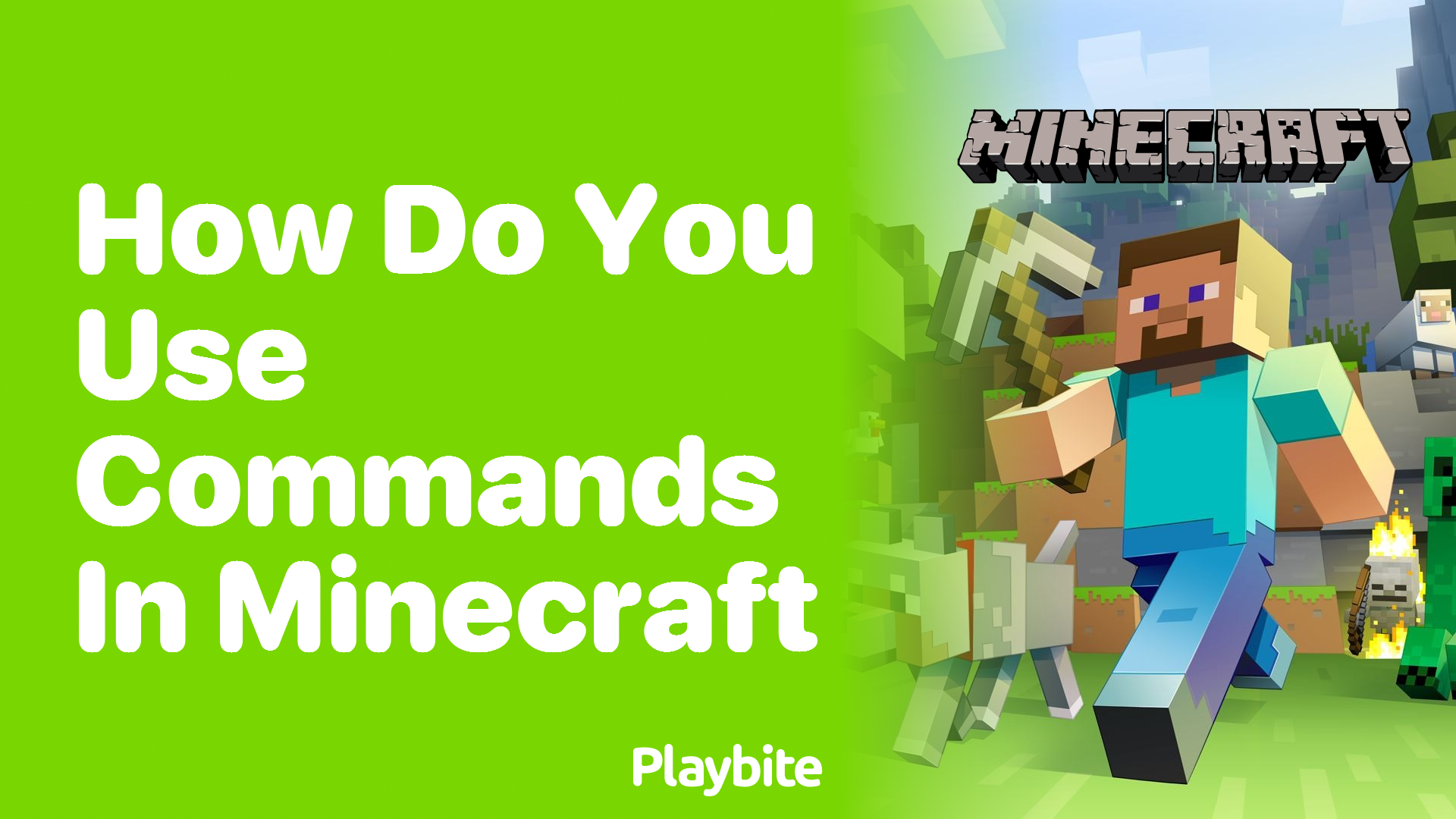 How Do You Use Commands in Minecraft? - Playbite
