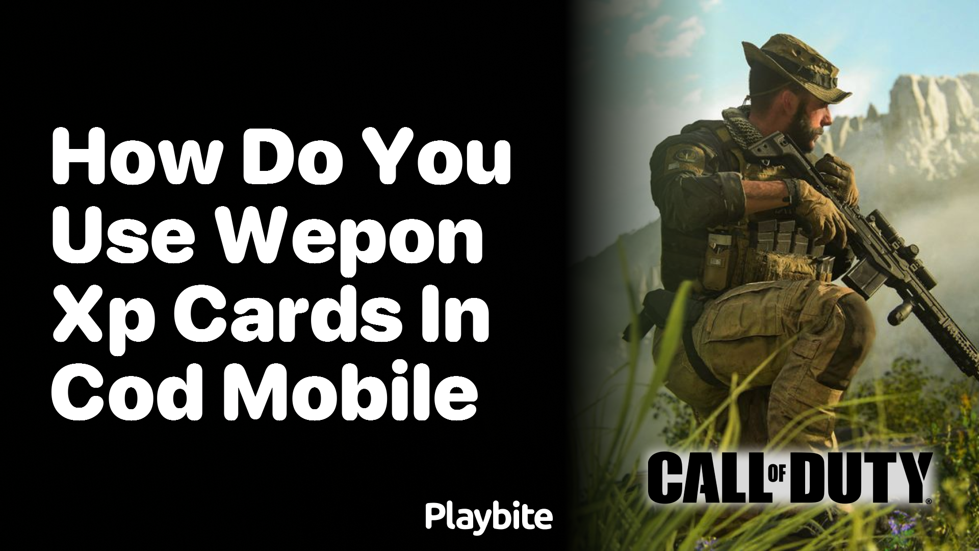 How Do You Use Weapon XP Cards in COD Mobile? - Playbite