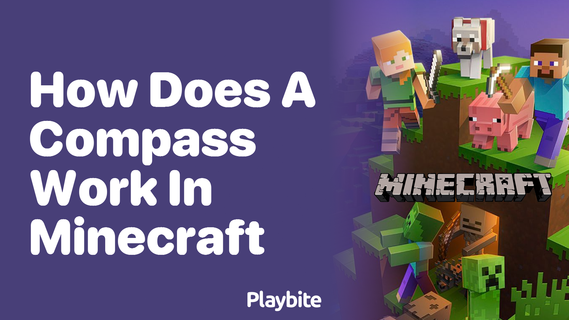 How Does a Compass Work in Minecraft? - Playbite