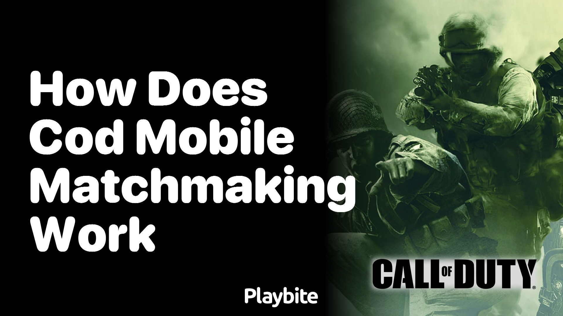 How Does COD Mobile Matchmaking Work? - Playbite