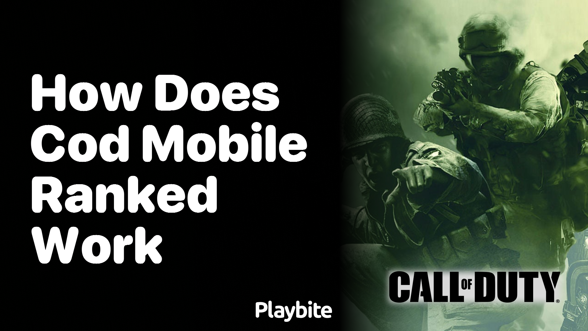 How Does COD Mobile Ranked Work? Understanding the Basics - Playbite