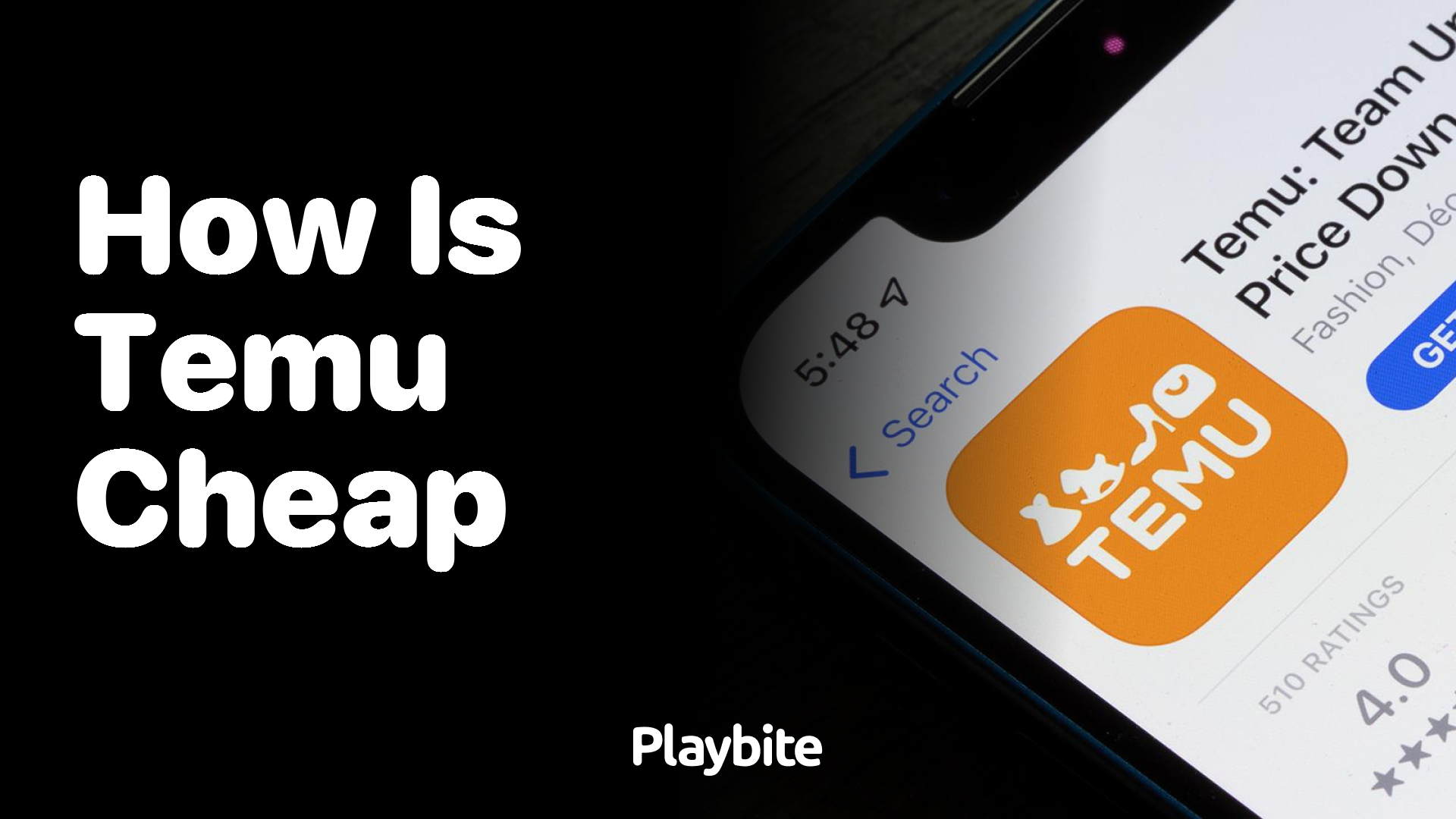 How Is Temu Cheap? - Playbite