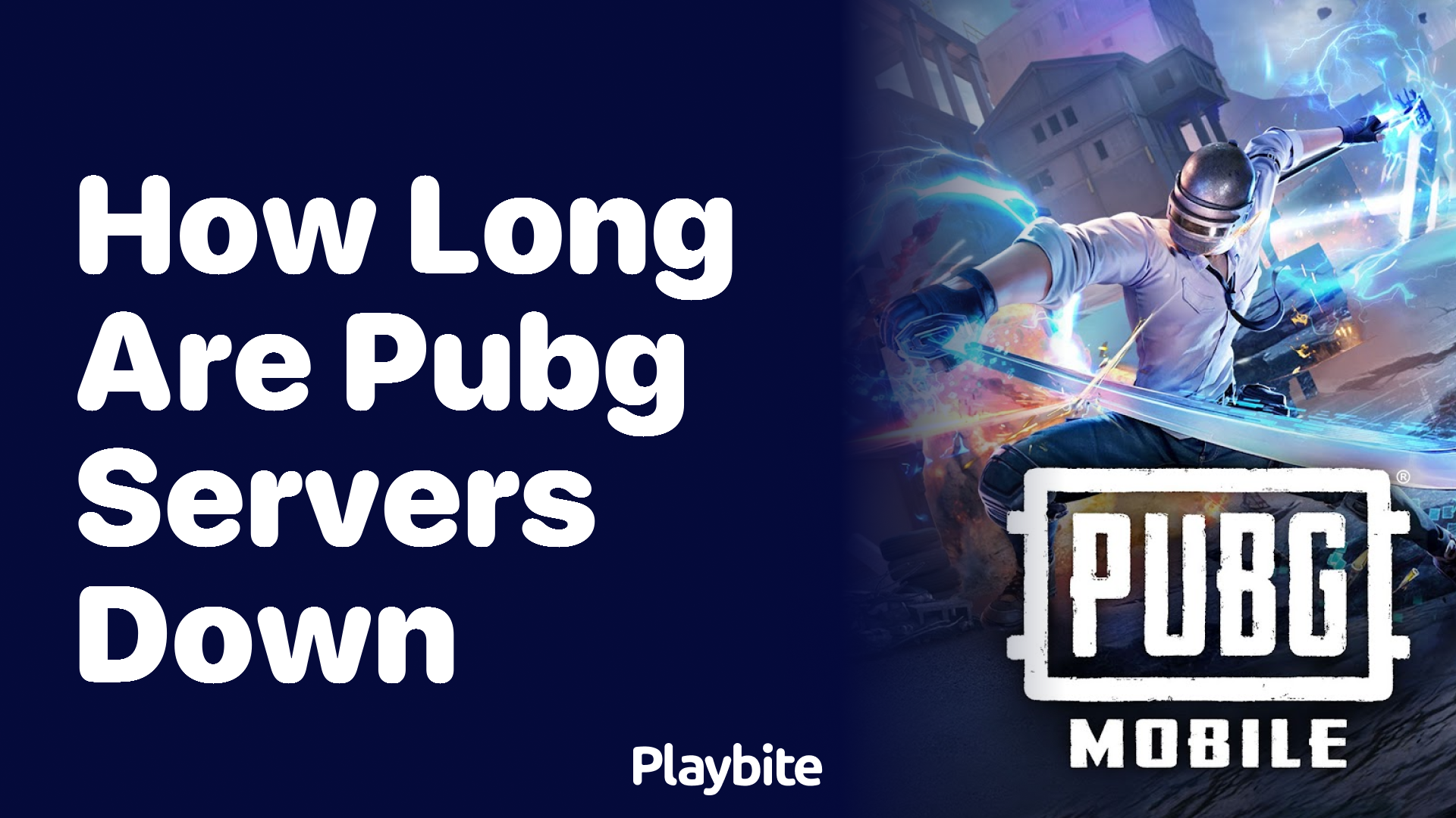 How Long Are PUBG Servers Down? Find Out Here! - Playbite