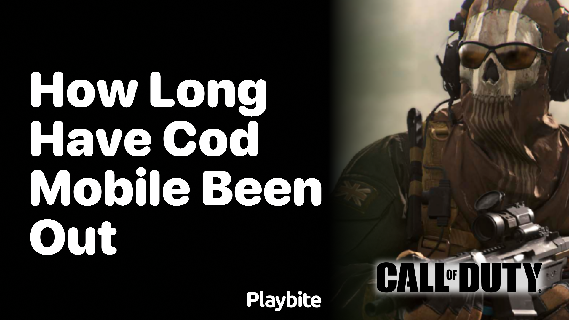 How Long Has COD Mobile Been Out? - Playbite