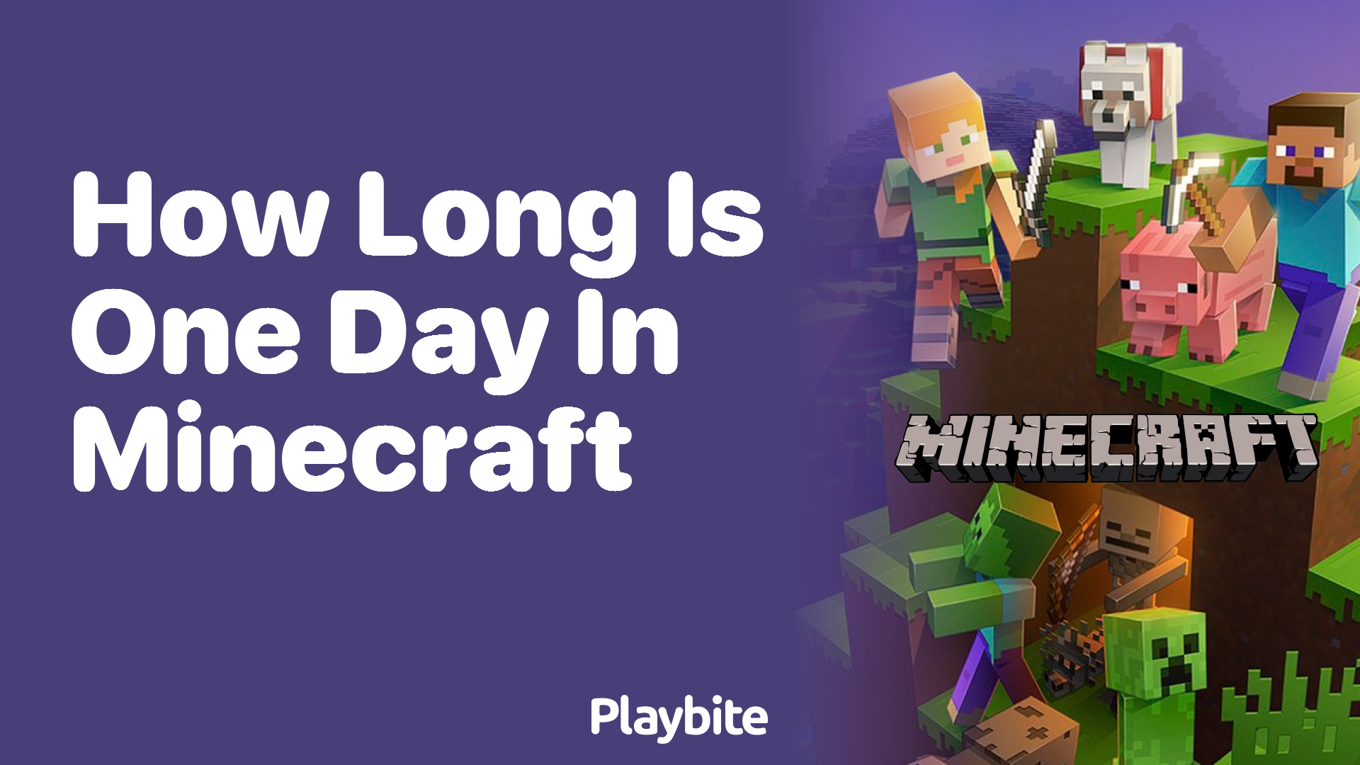 How Long Is One Day in Minecraft? - Playbite