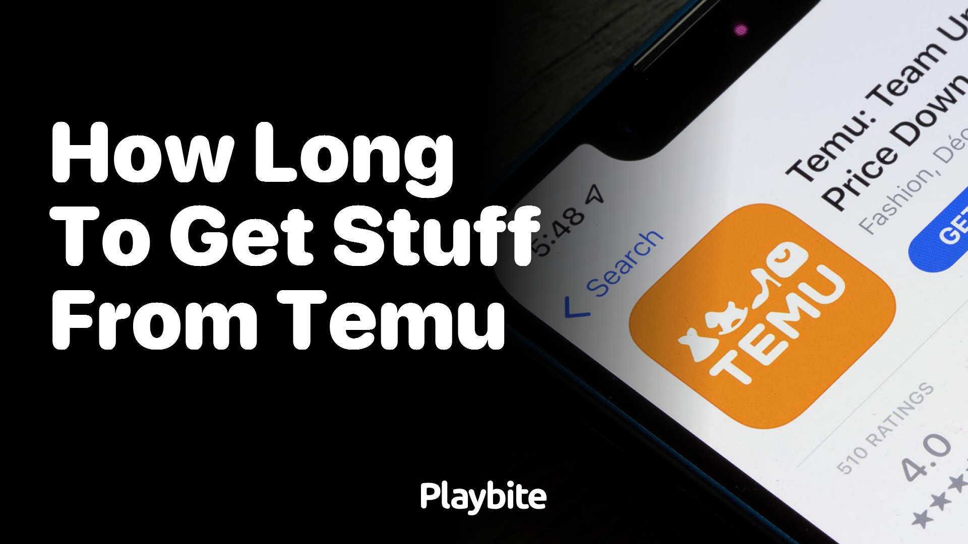 How Long Does It Take to Get Stuff from Temu? - Playbite