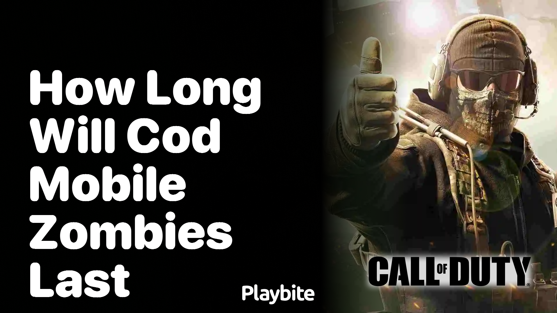 How Long Will COD Mobile Zombies Mode Last? - Playbite