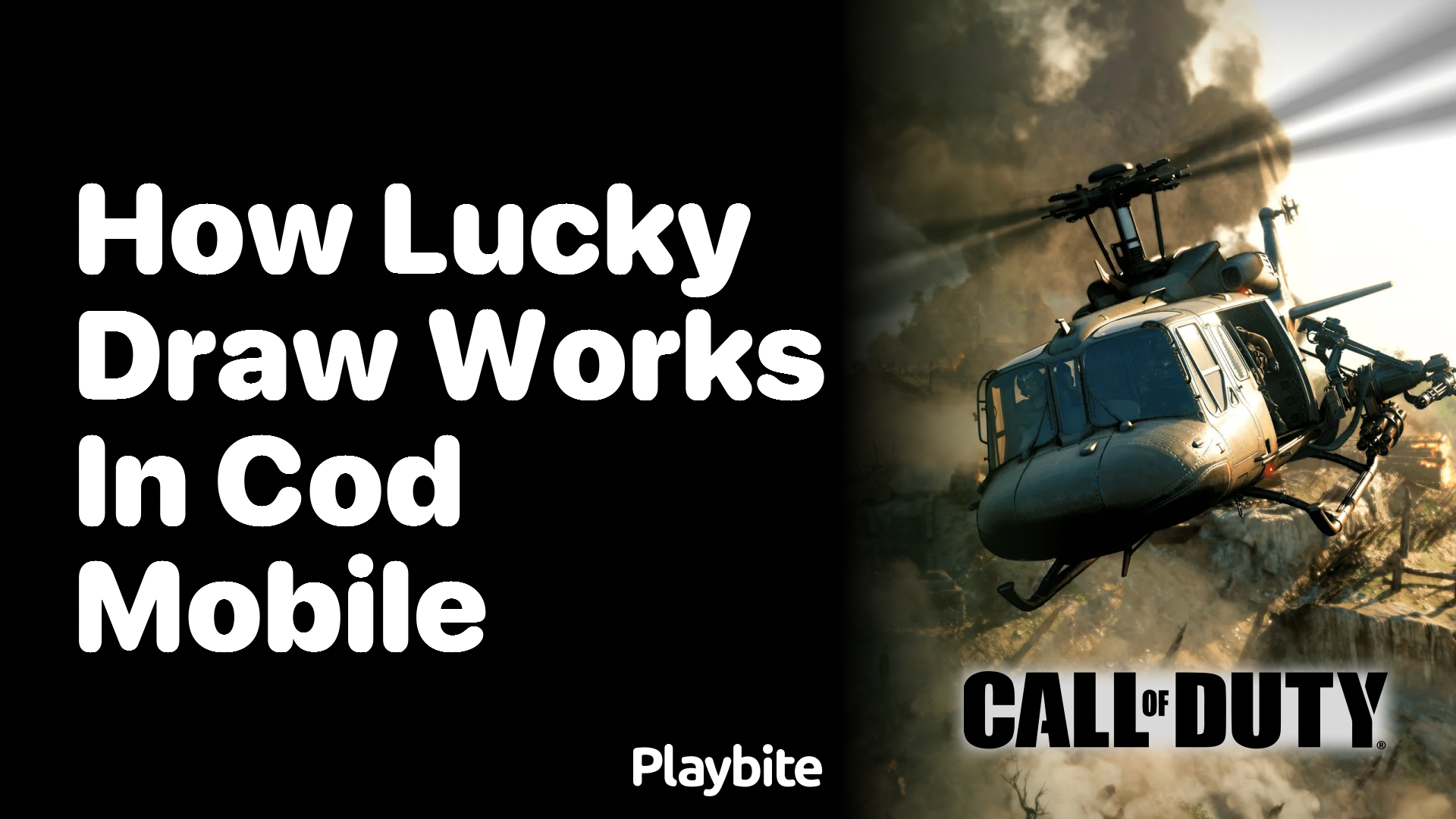 Exploring How Lucky Draw Works in COD Mobile - Playbite