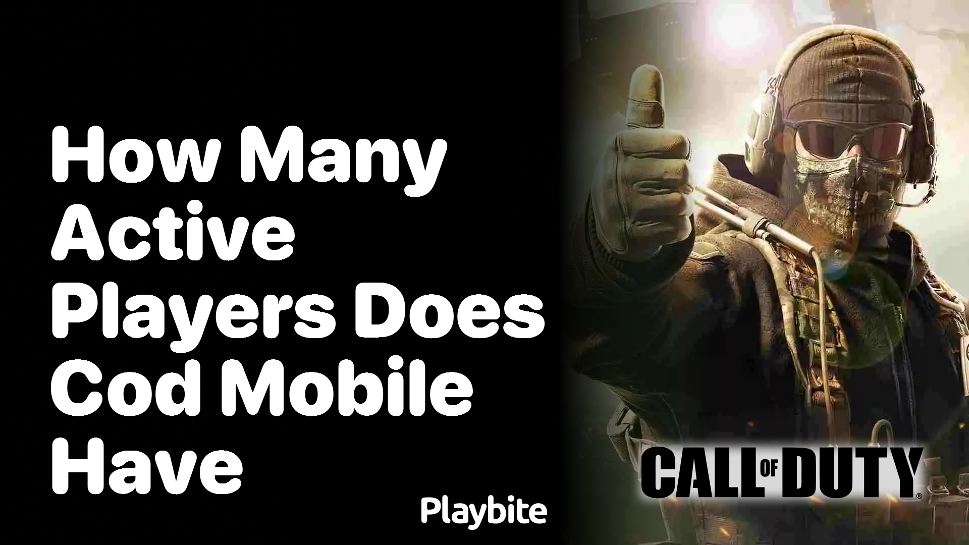 How Many Active Players Does COD Mobile Have? - Playbite