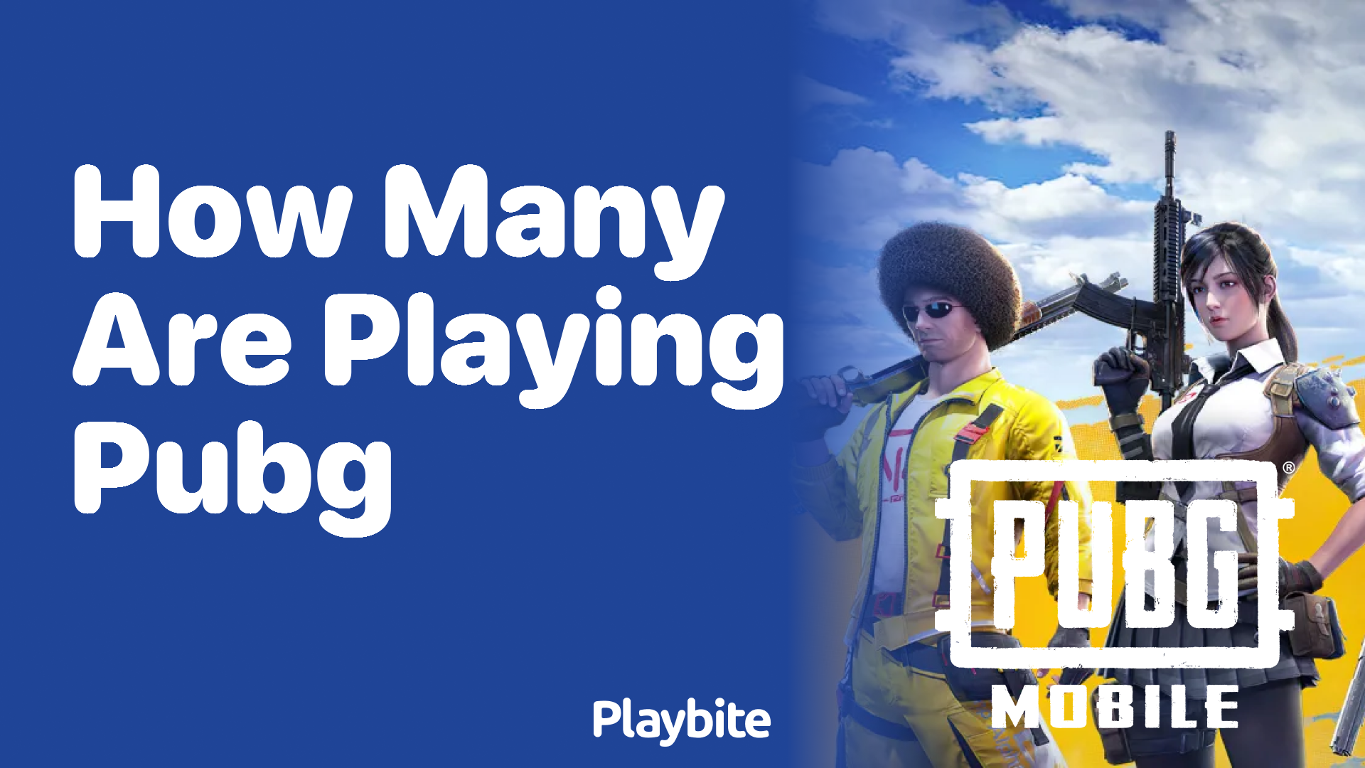 How Many People Are Playing PUBG Mobile? - Playbite