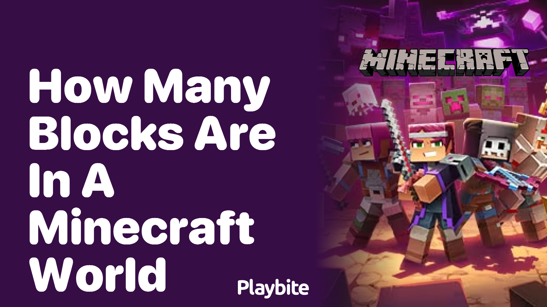 How Many Blocks are in a Minecraft World? - Playbite