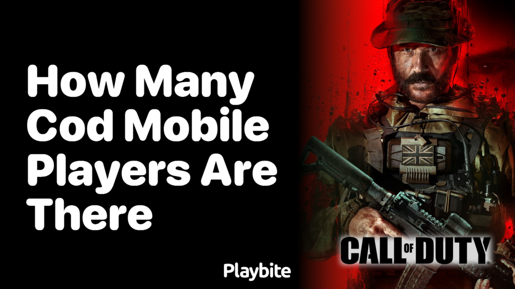 How Many COD Mobile Players Are There? - Playbite
