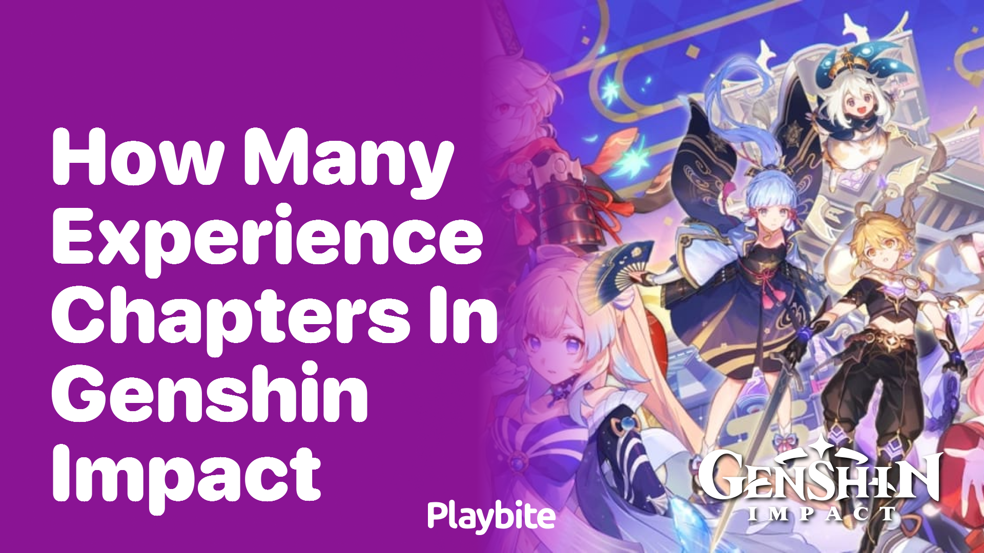 How Many Experience Chapters Are in Genshin Impact? - Playbite