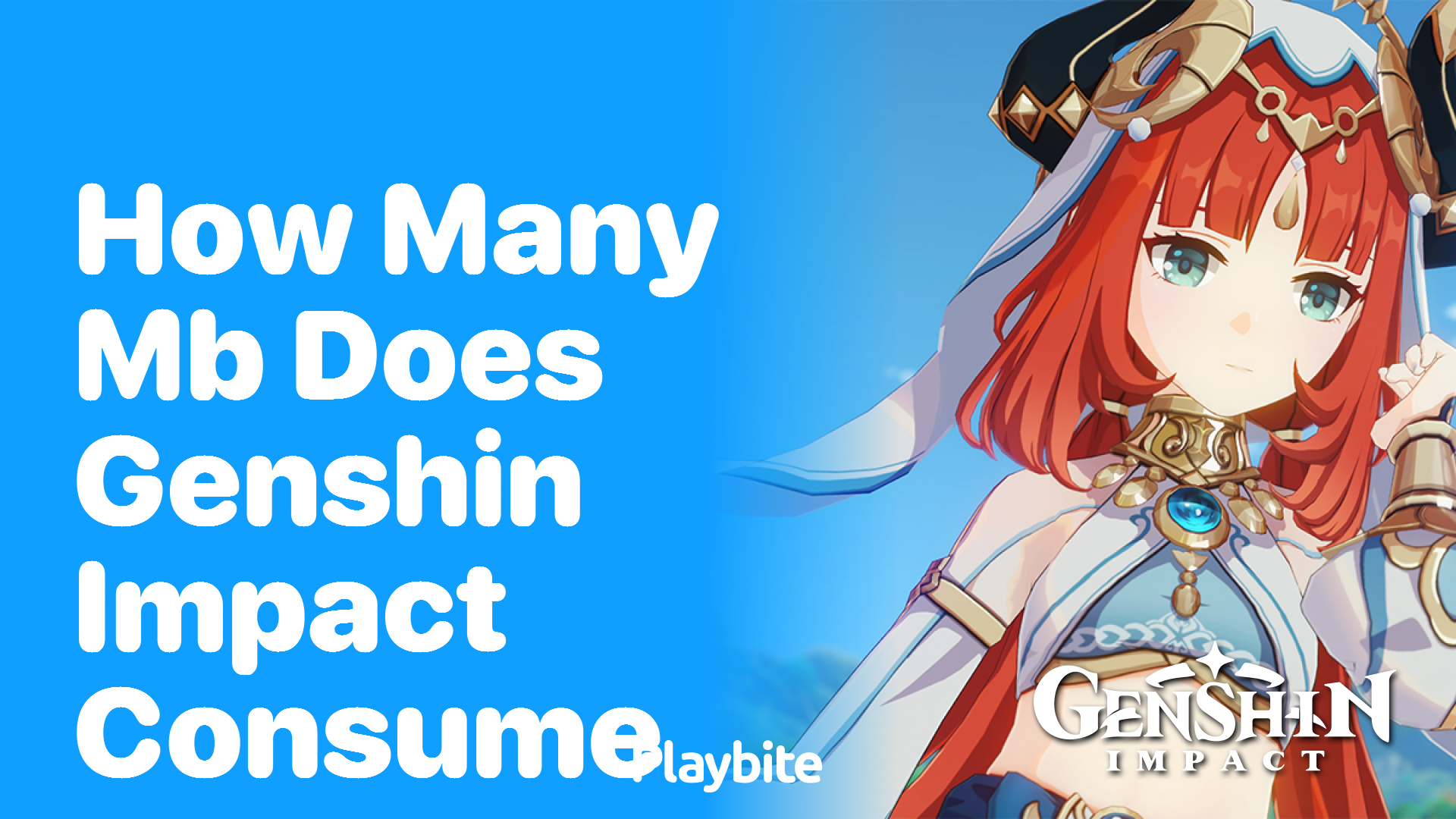 How Many MB Does Genshin Impact Consume? - Playbite