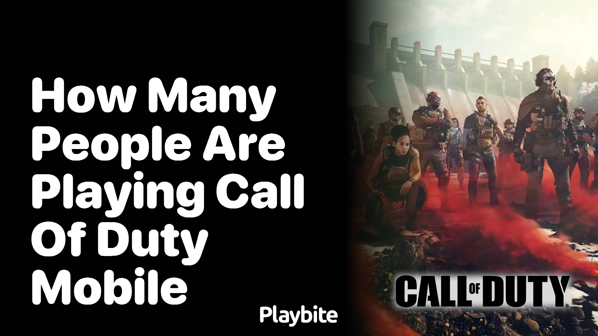 How Many People Are Playing Call of Duty Mobile? - Playbite