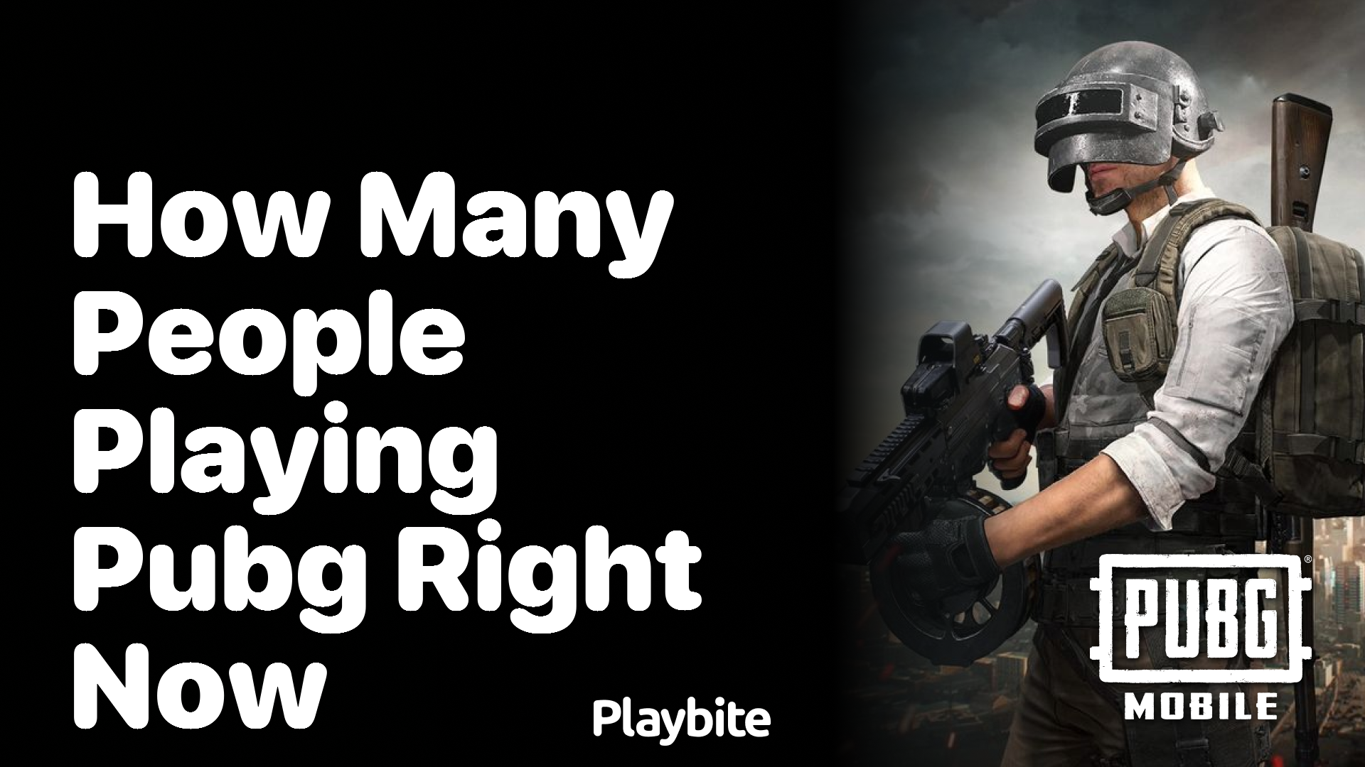 How Many People Are Playing PUBG Right Now? - Playbite