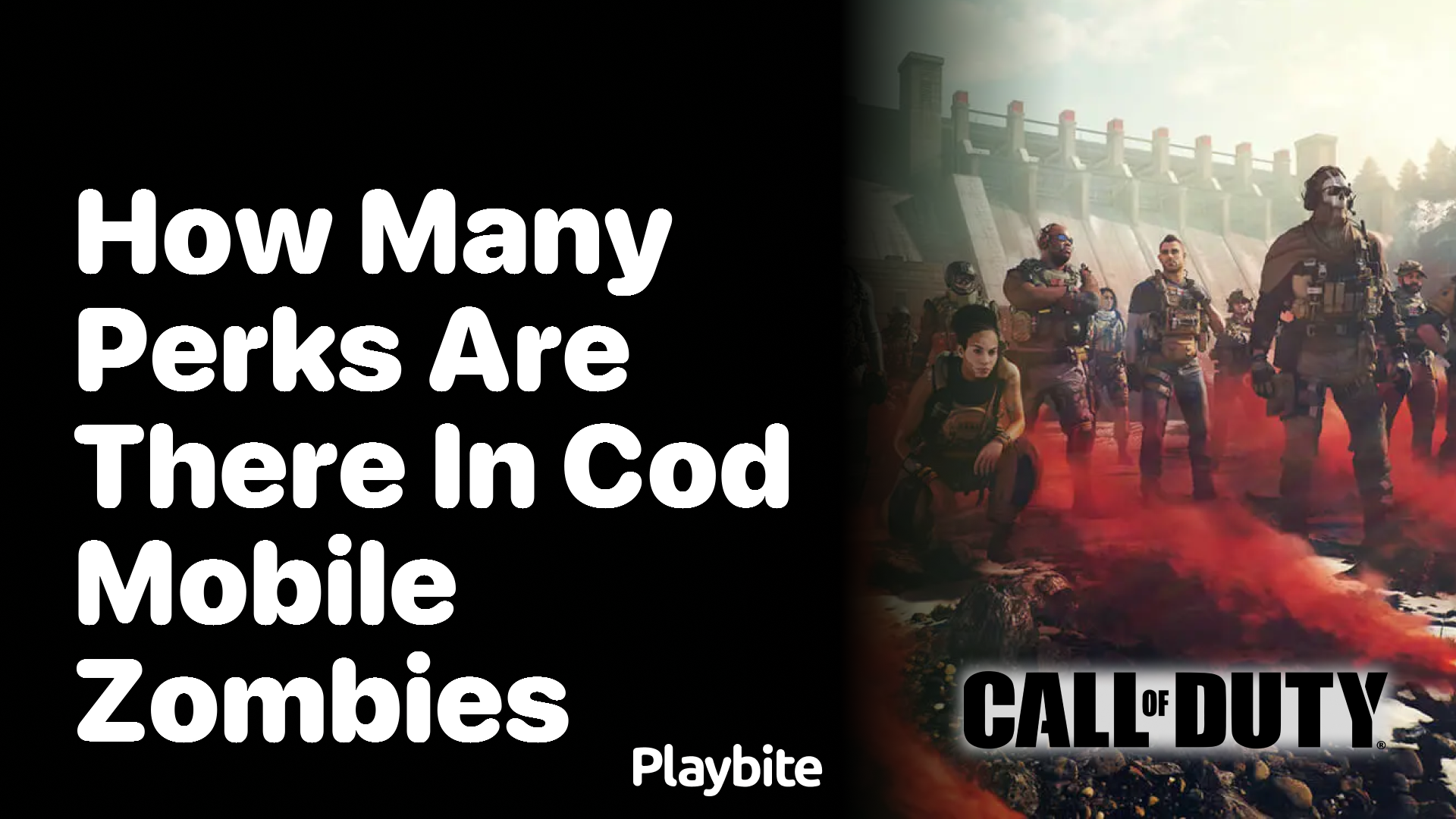 How Many Perks Are in COD Mobile Zombies? - Playbite