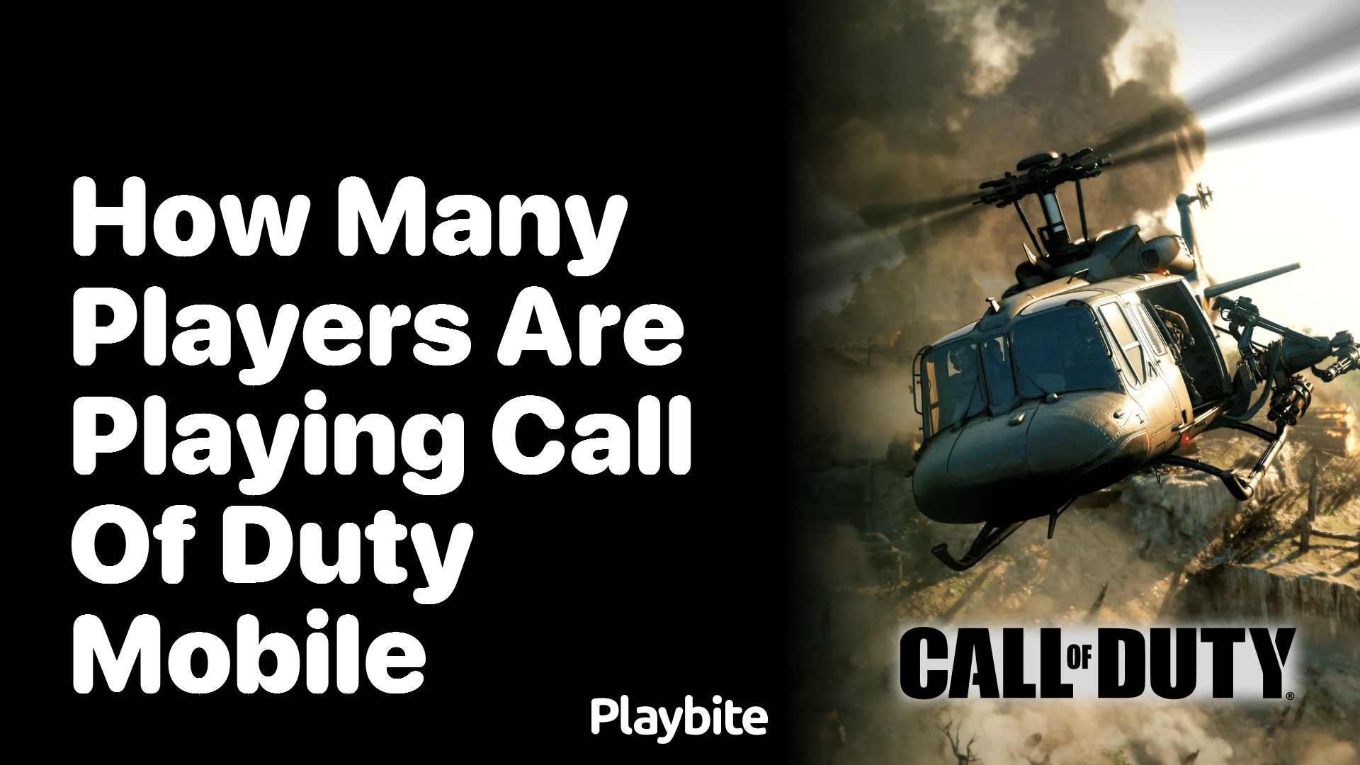 How Many Players Are Playing Call of Duty Mobile? - Playbite