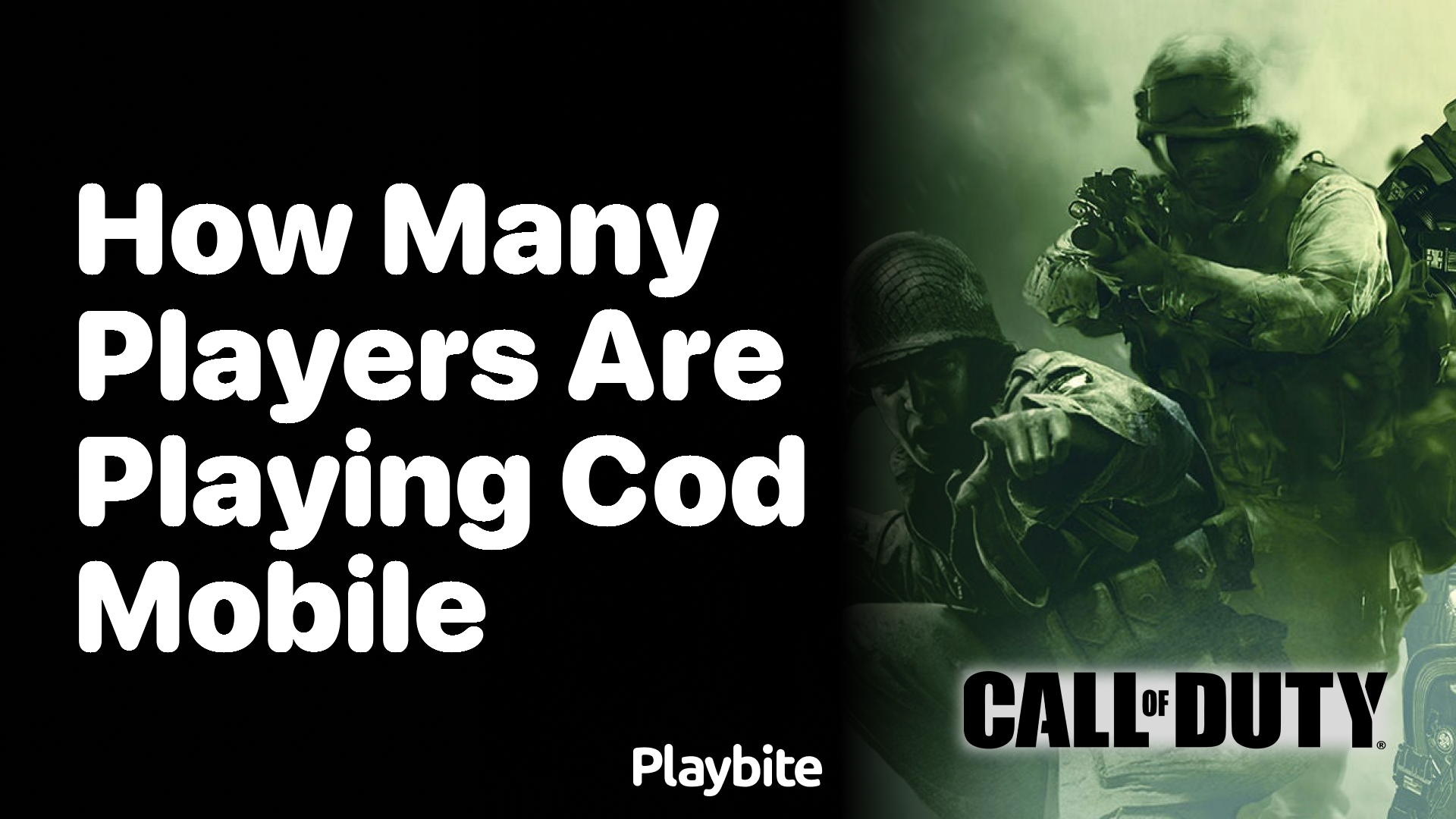 How Many Players Are Playing CoD Mobile? - Playbite