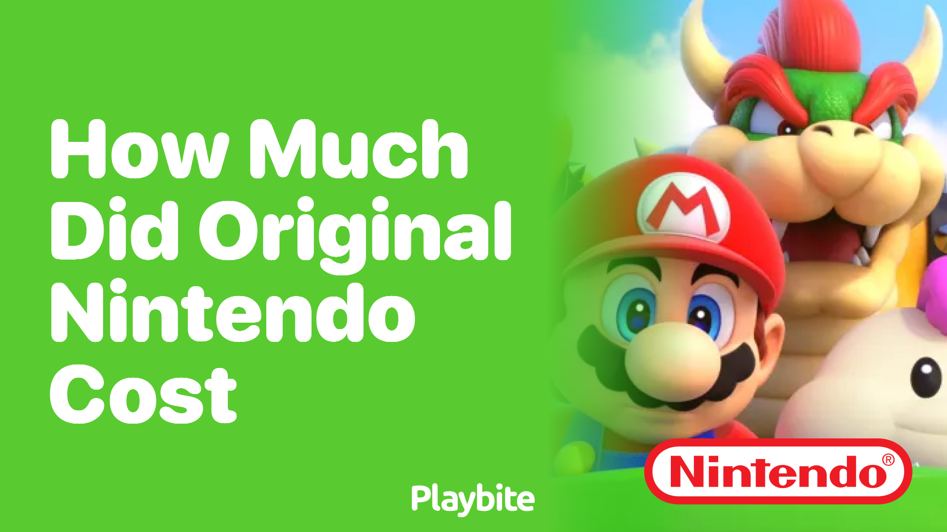 How Much Did the Original Nintendo Cost? - Playbite