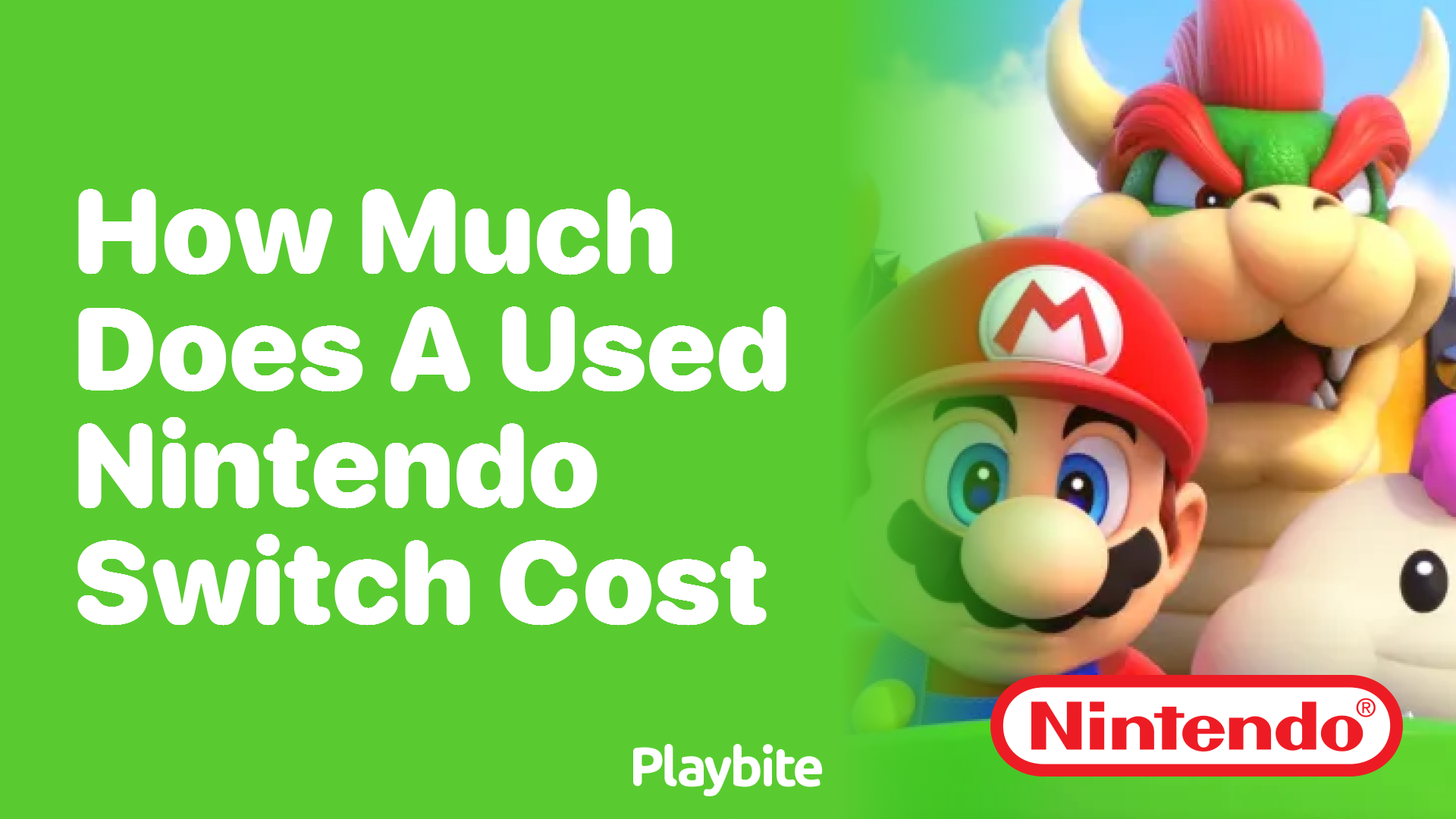How Much Does a Used Nintendo Switch Cost? - Playbite