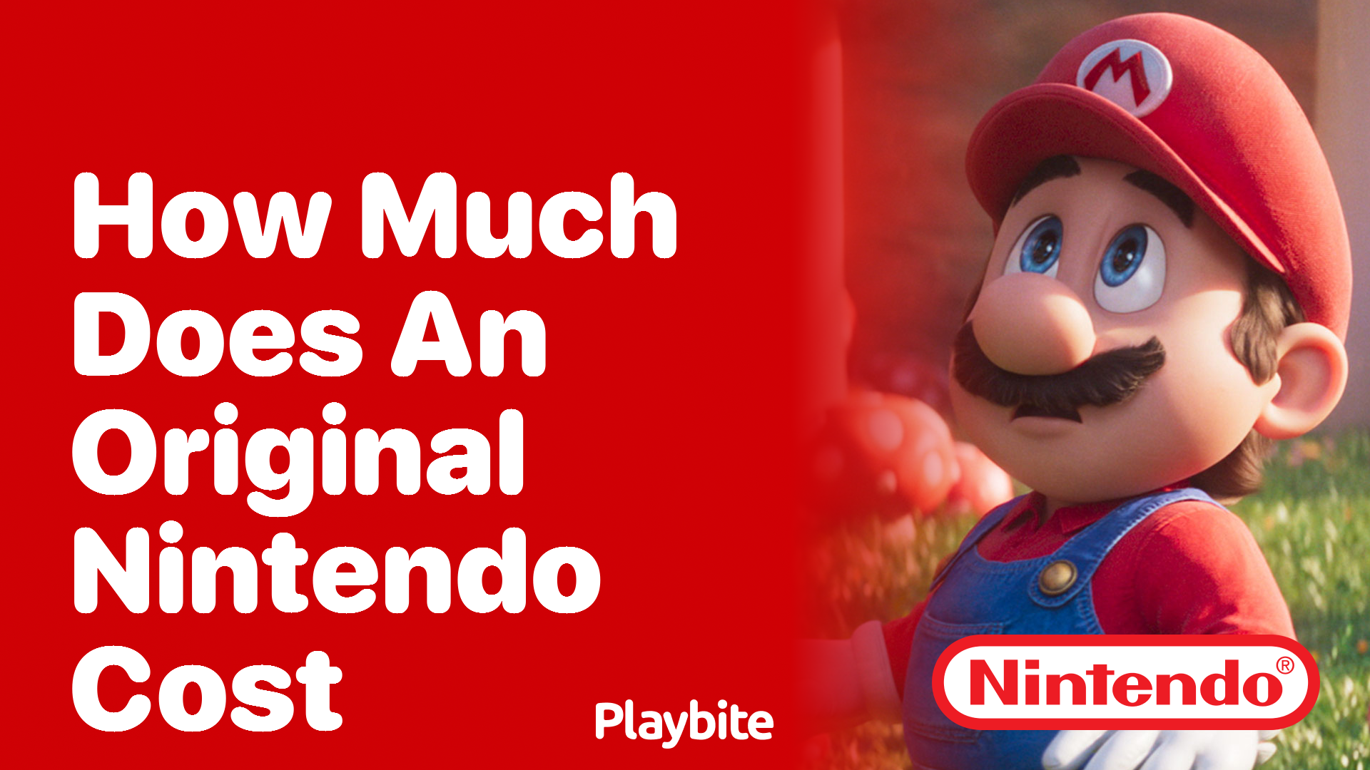 How Much Does an Original Nintendo Cost? - Playbite