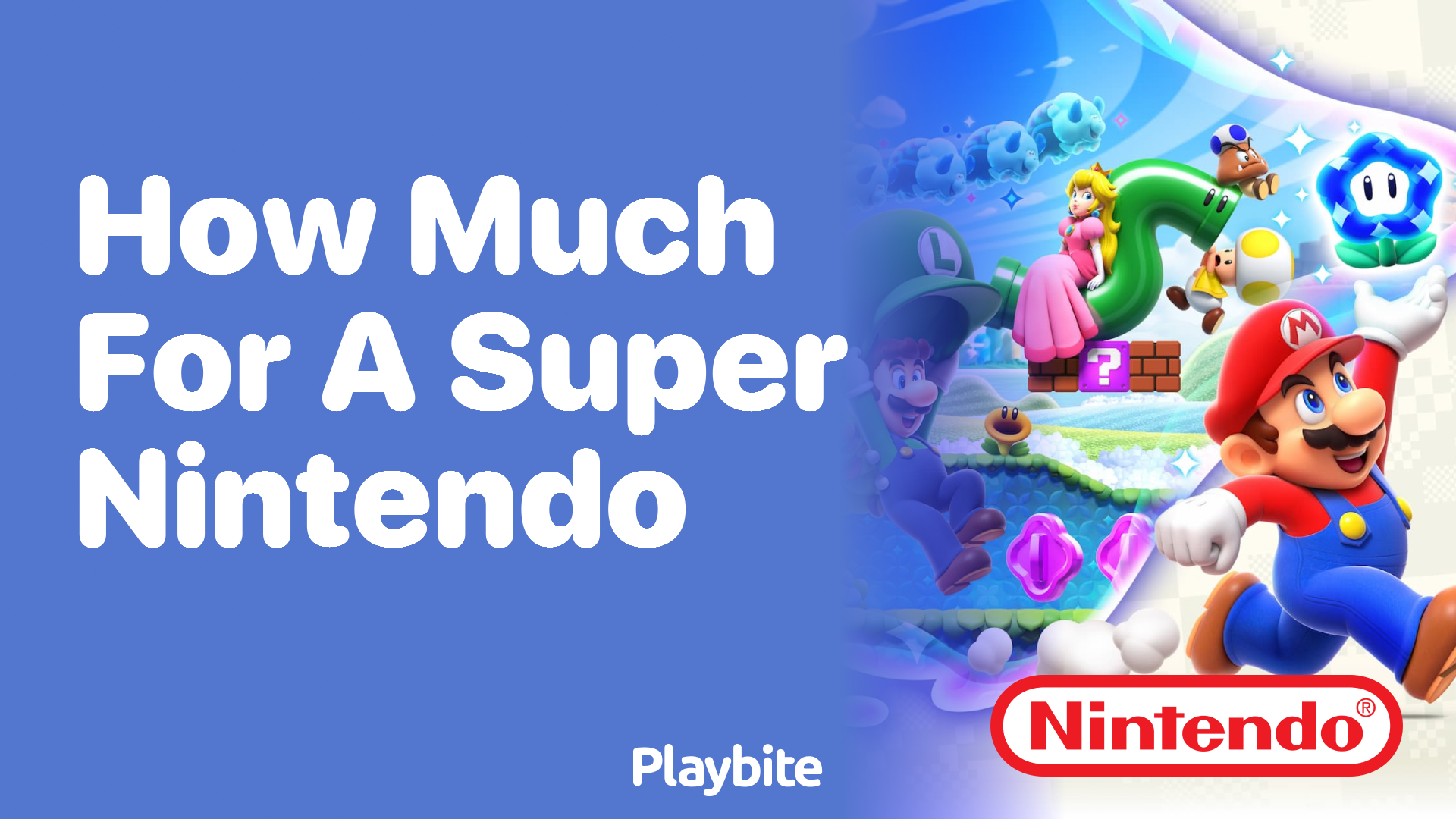 How Much Does a Super Nintendo Cost? - Playbite