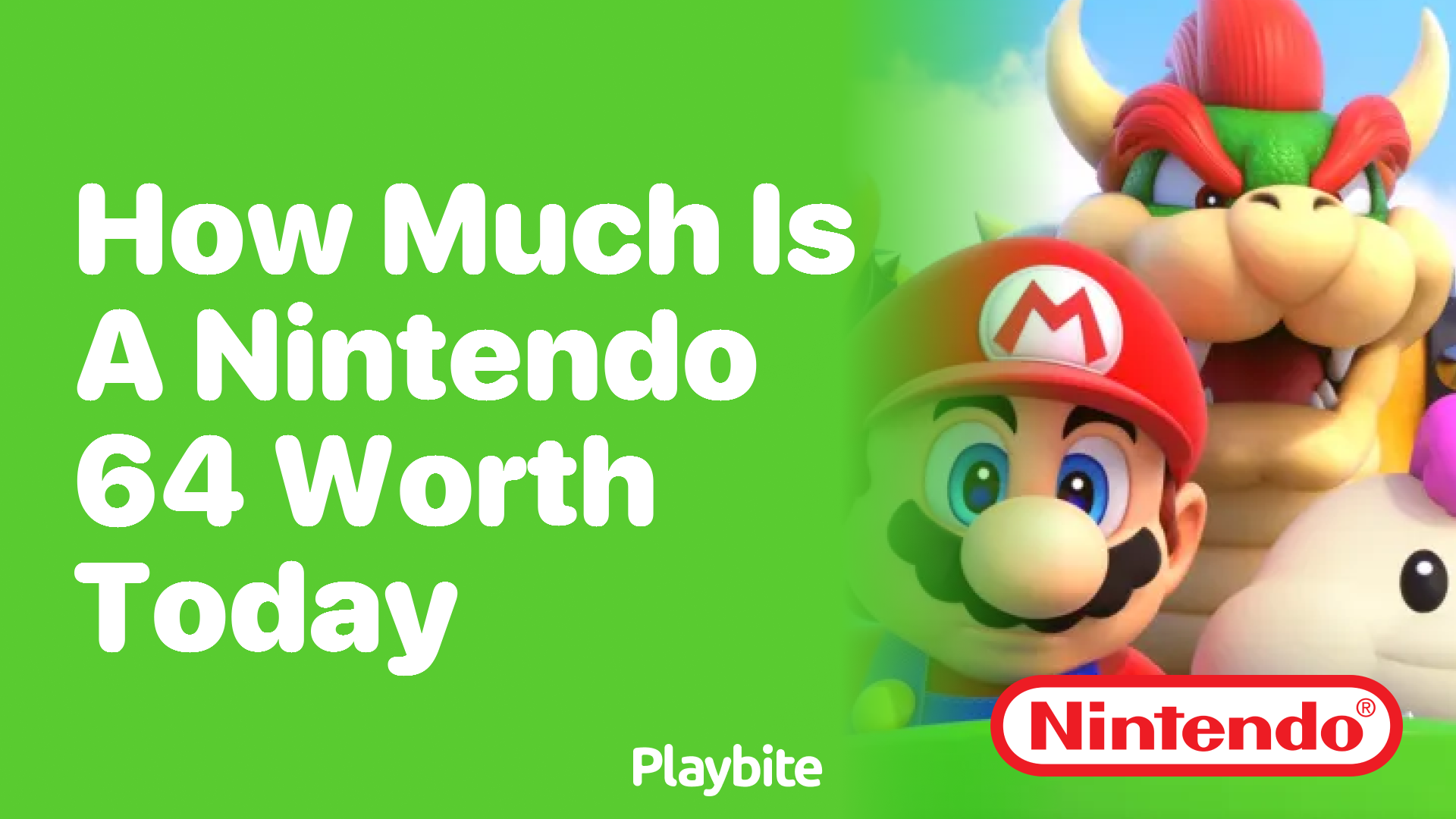 How Much Is a Nintendo 64 Worth Today? - Playbite