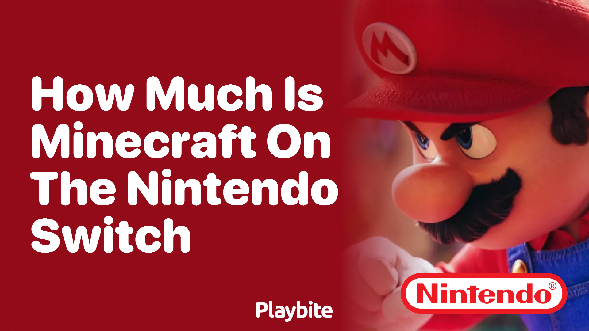 How Much Does Minecraft Cost on the Nintendo Switch? - Playbite