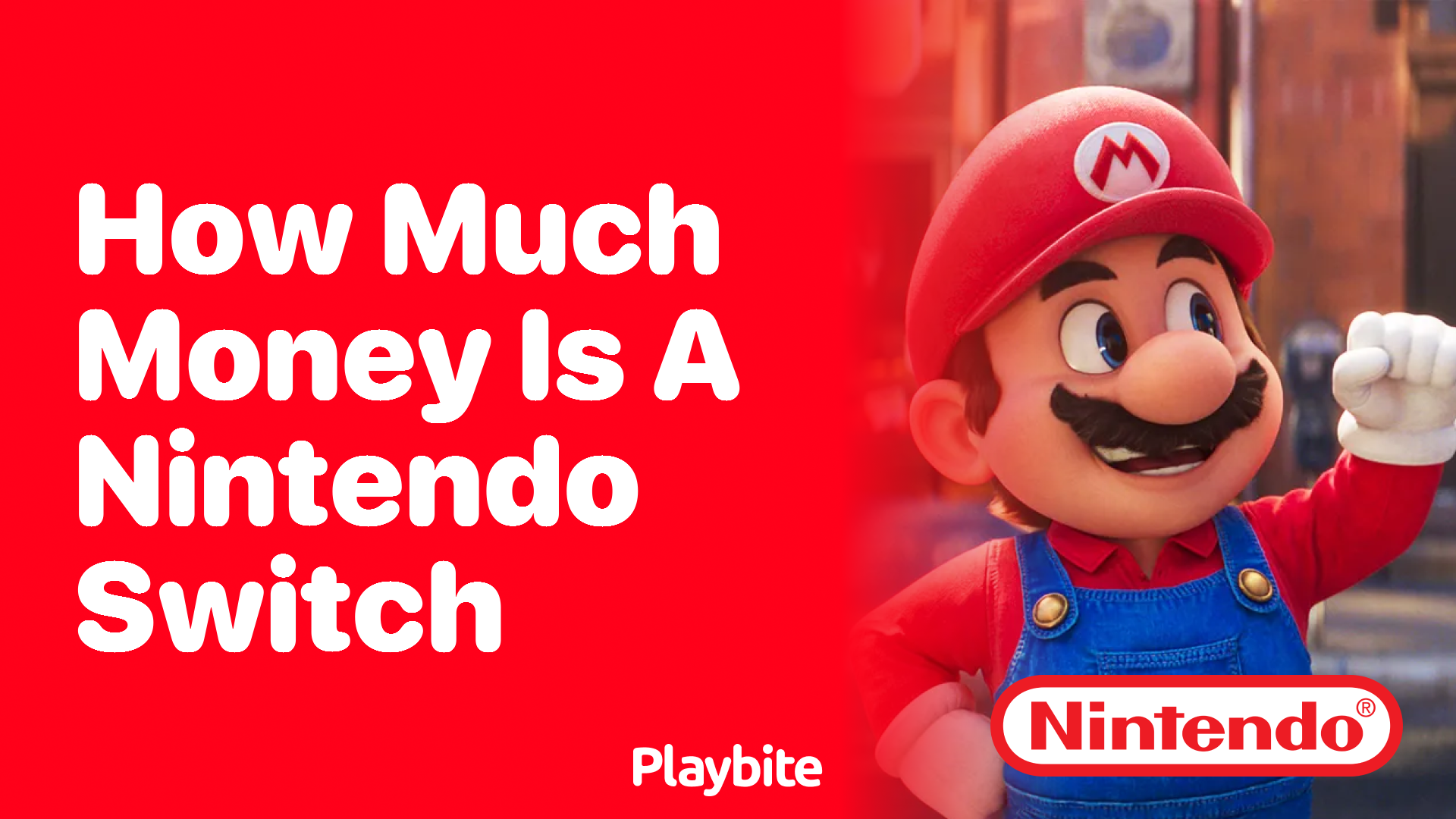 How Much Money Is a Nintendo Switch? - Playbite