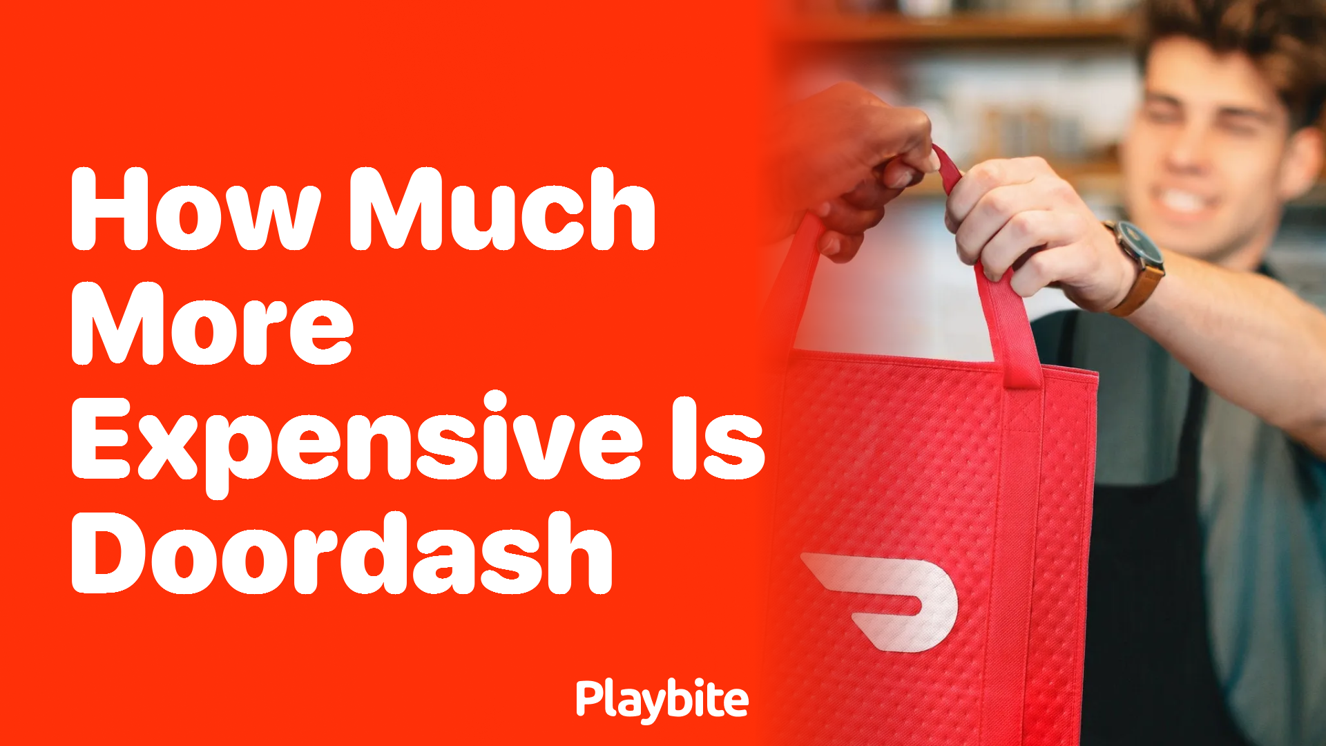 How Much More Expensive is DoorDash? - Playbite