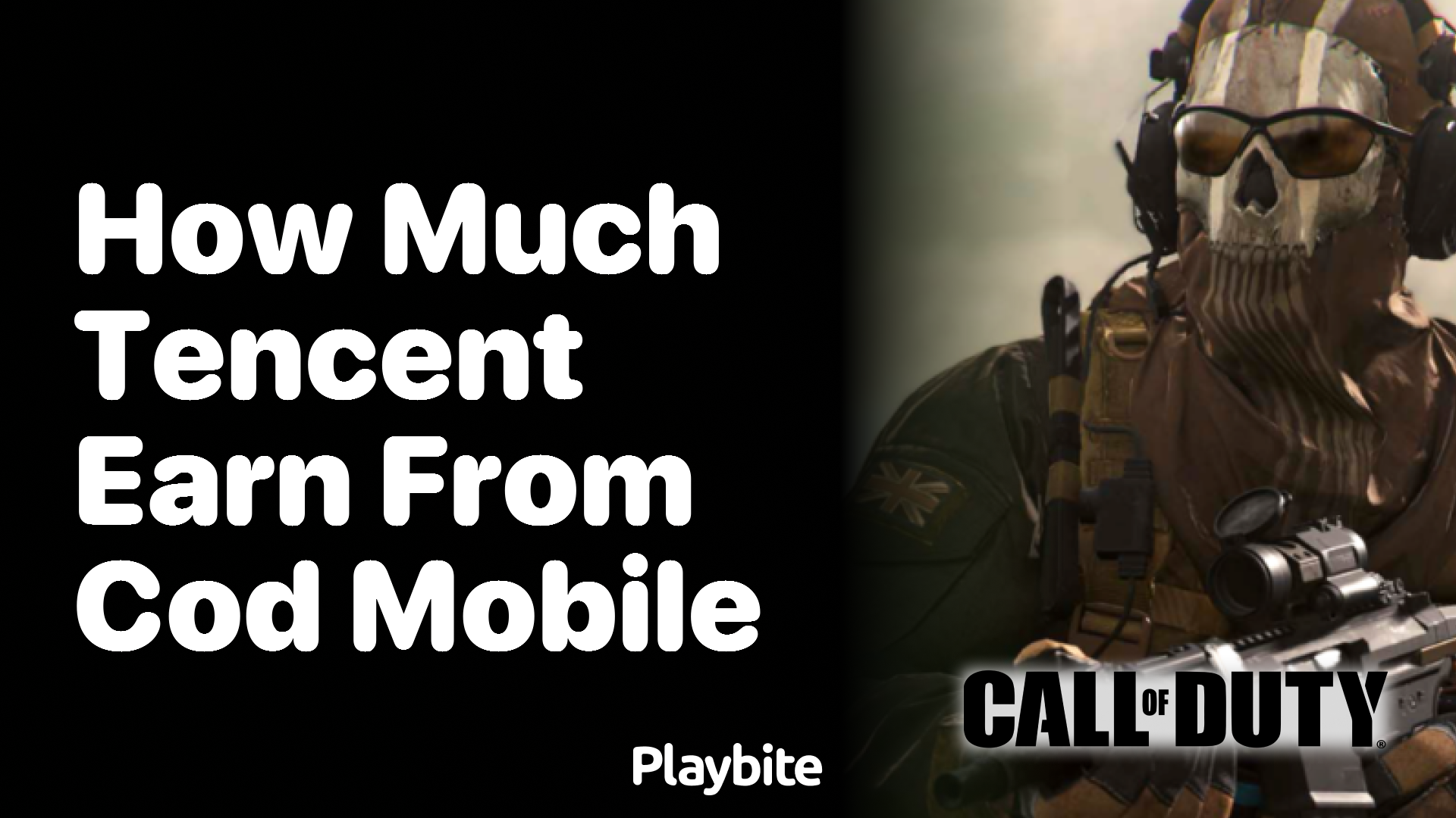 How Much Does Tencent Earn from Call of Duty Mobile? - Playbite
