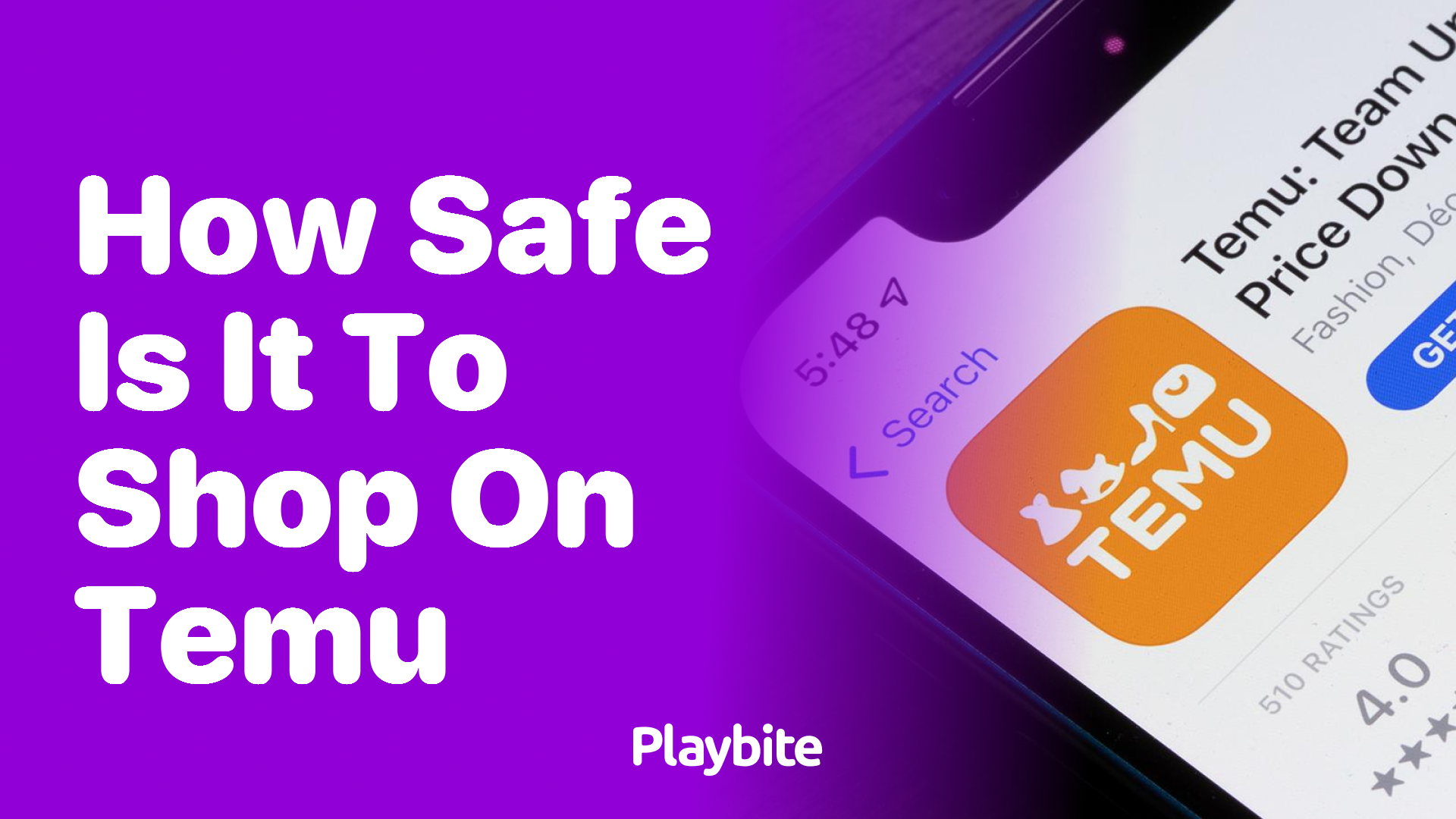 How Safe Is It to Shop on Temu? - Playbite