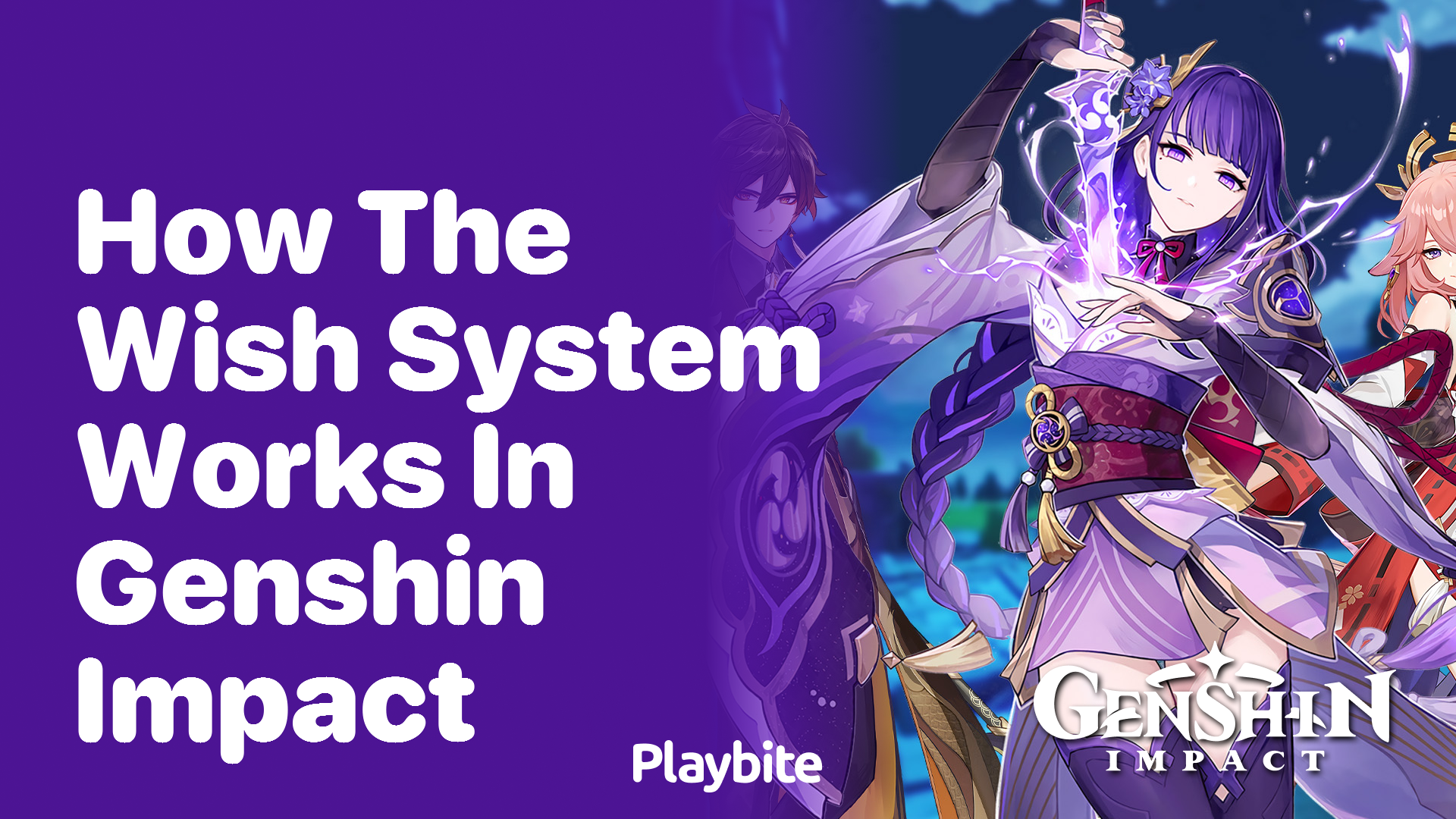 How Does the Wish System Work in Genshin Impact? - Playbite