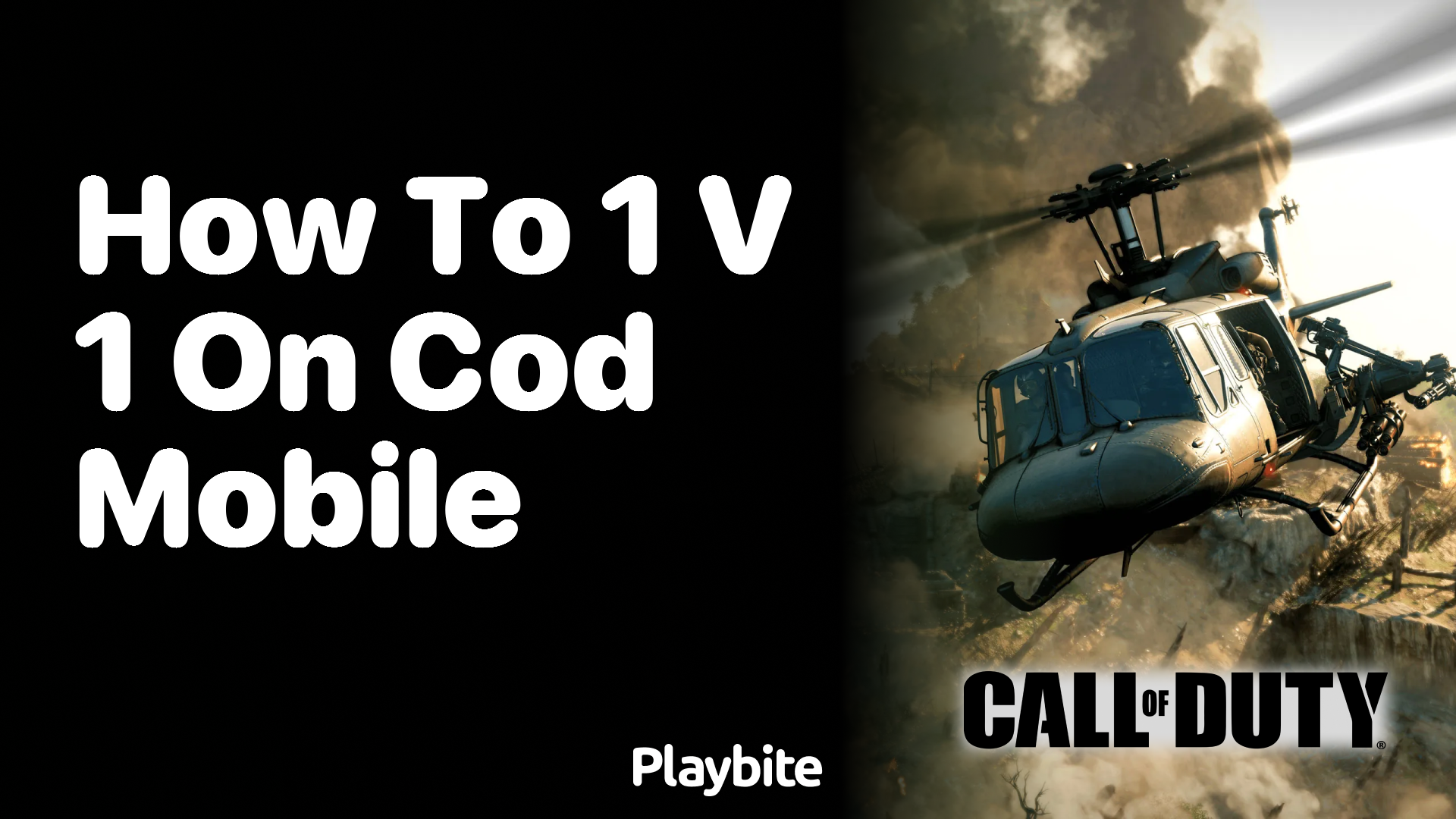 How to 1v1 on COD Mobile: A Quick Guide - Playbite