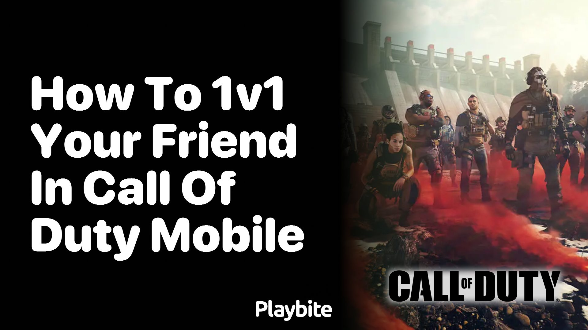 How to 1v1 Your Friend in Call of Duty Mobile - Playbite
