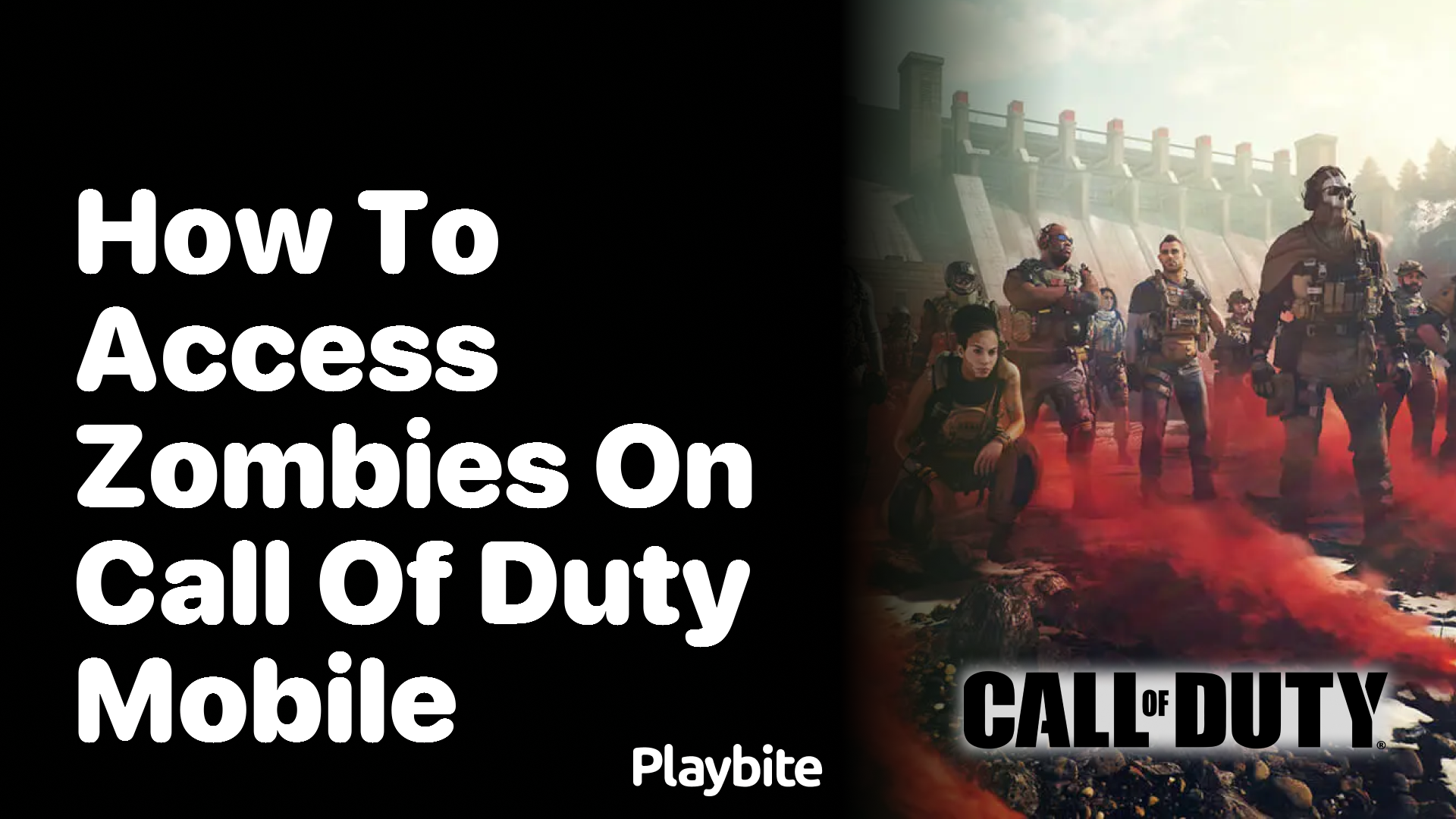 How To Access Zombies On Call Of Duty Mobile Playbite